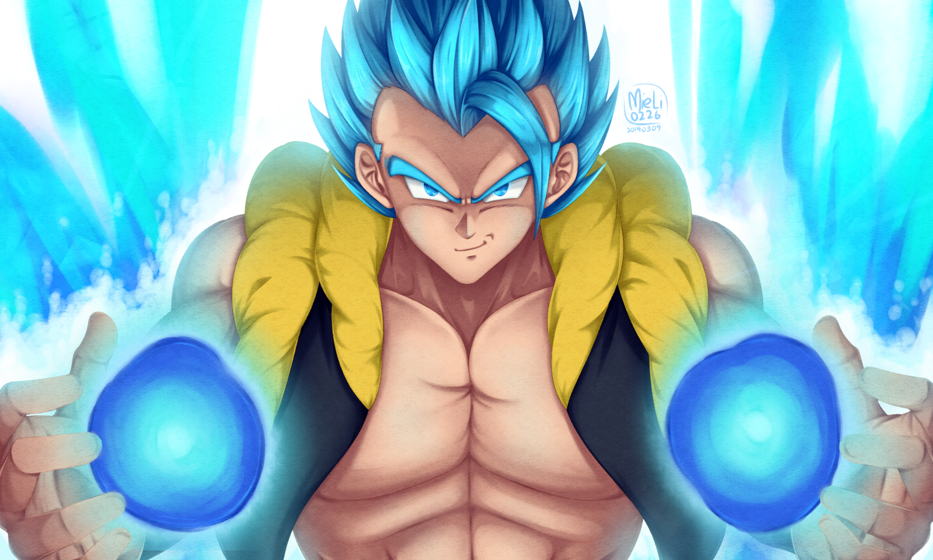 Download Super Saiyan Blue Gogeta (Dragon Ball) Anime Dragon Ball Super ...