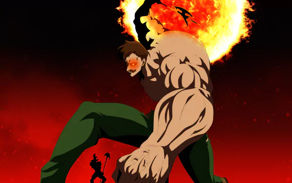 Escanor Sun Tattoo Minimalist HD Wallpaper by Martianz-Art