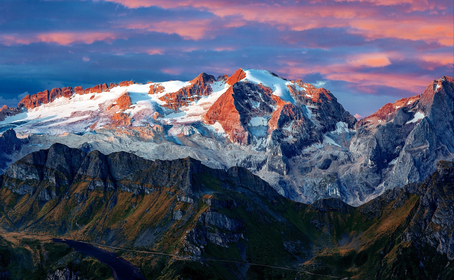 Download Landscape Nature Mountain HD Wallpaper