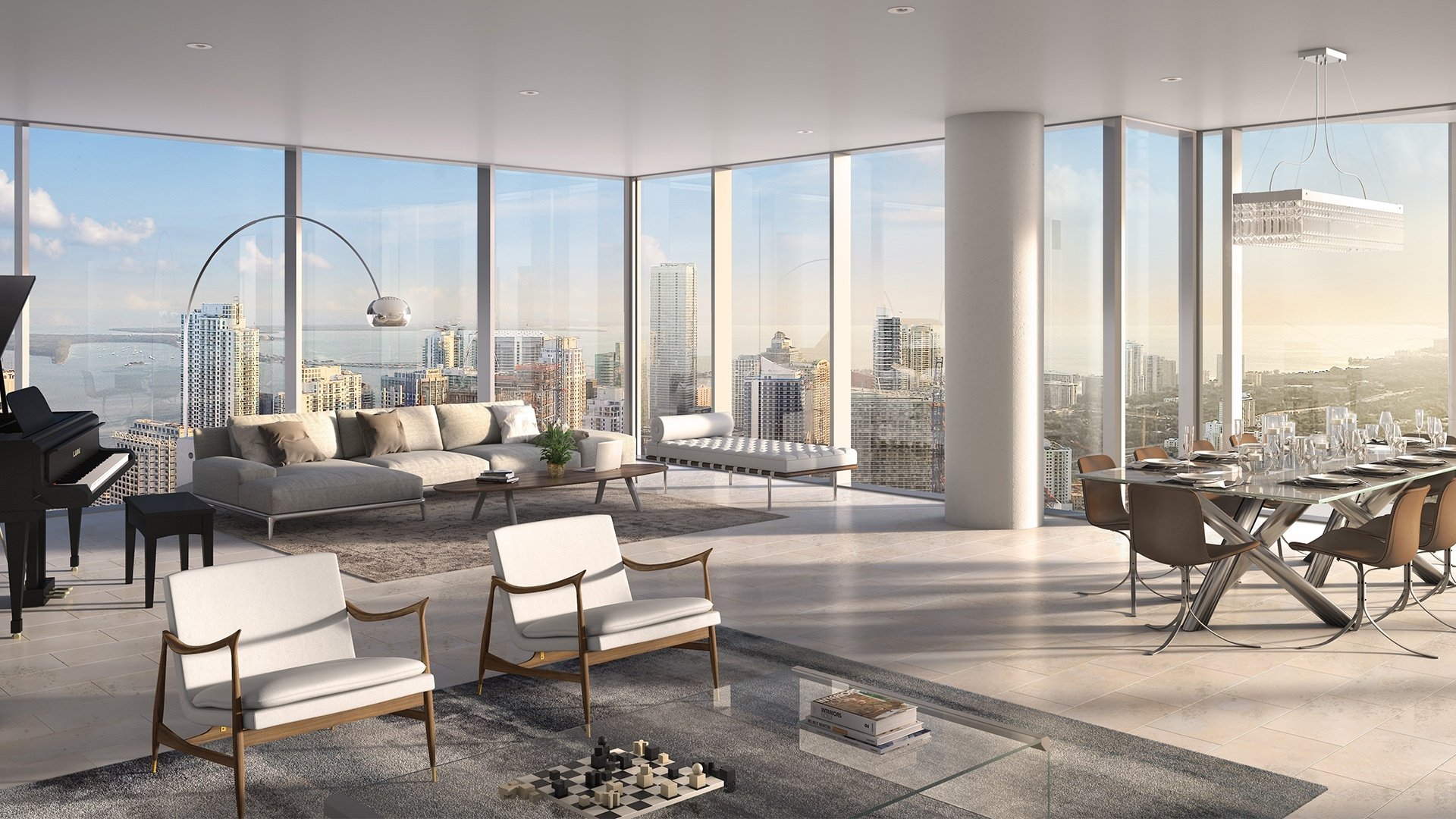 Modern Living Room Elegance: Stylish Chairs and Urban Furniture in HD ...