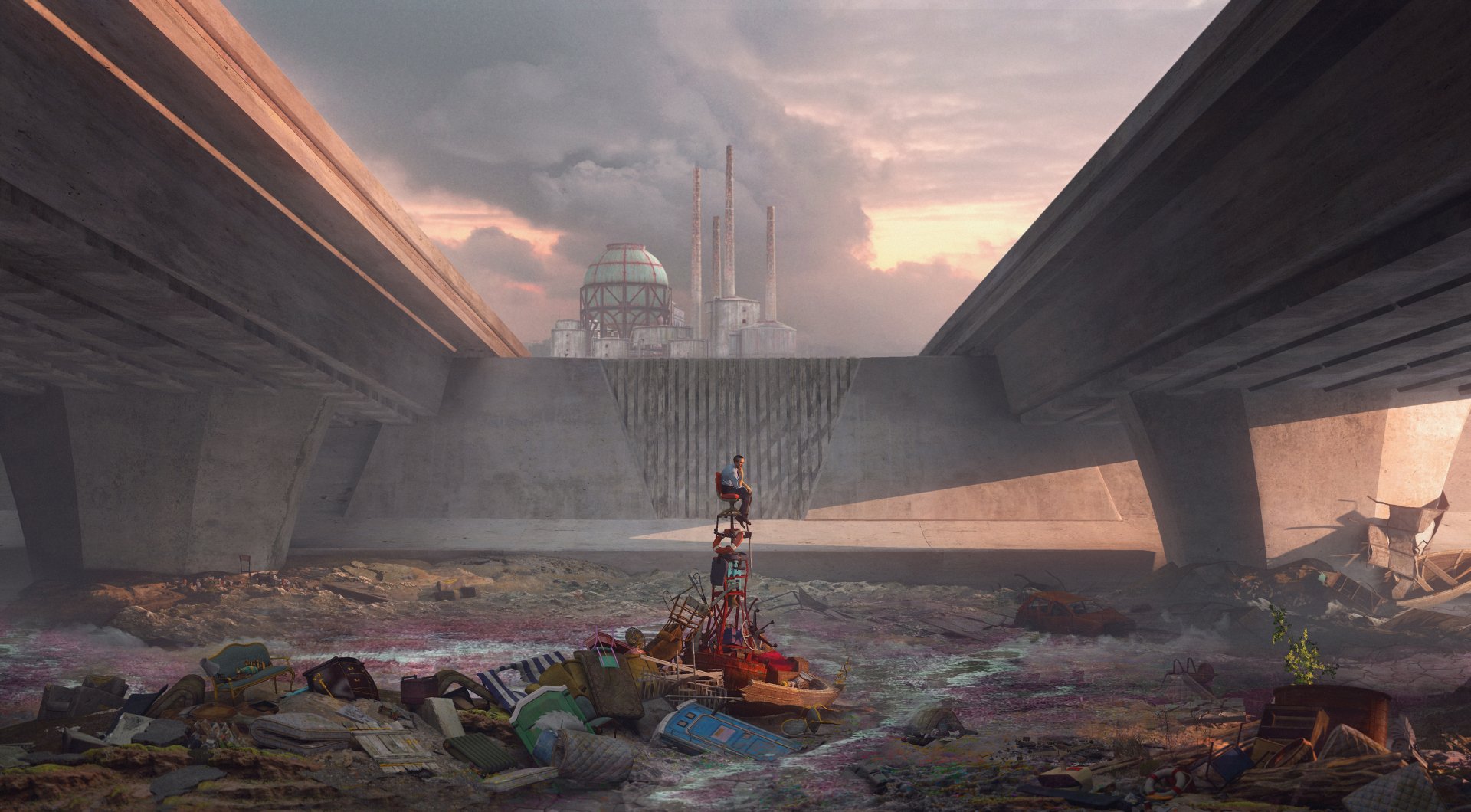 4K Ultra HD Post-Apocalyptic Sci-Fi Horizon by Crazy-Knife