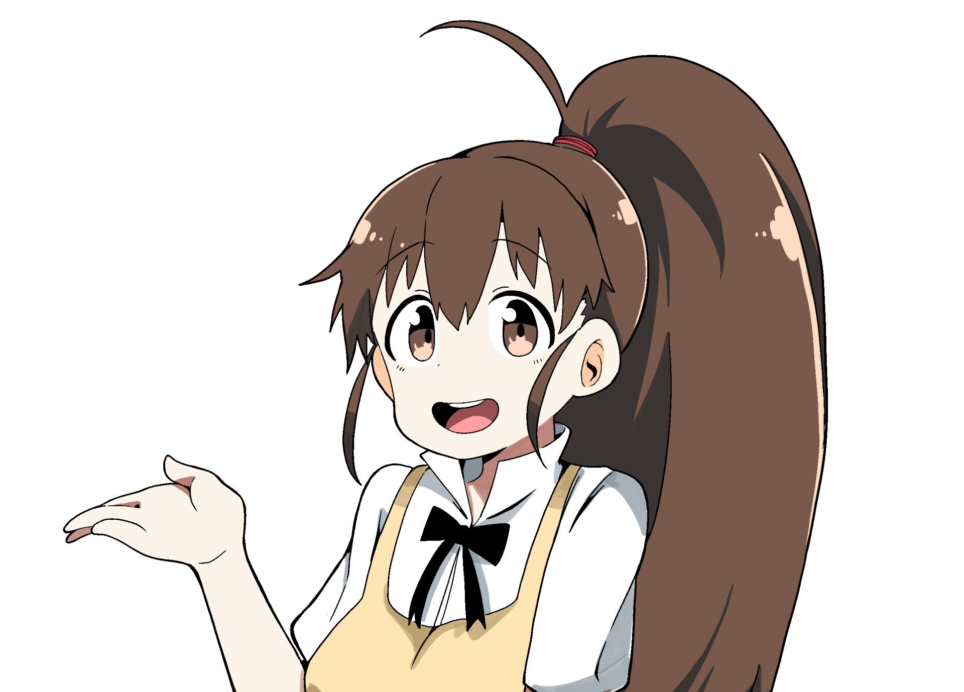 Download Popura Taneshima Anime Working!! HD Wallpaper