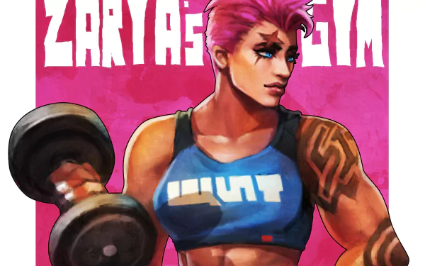 Download Zarya (Overwatch) Overwatch Video Game Heroes Of The Storm HD ...