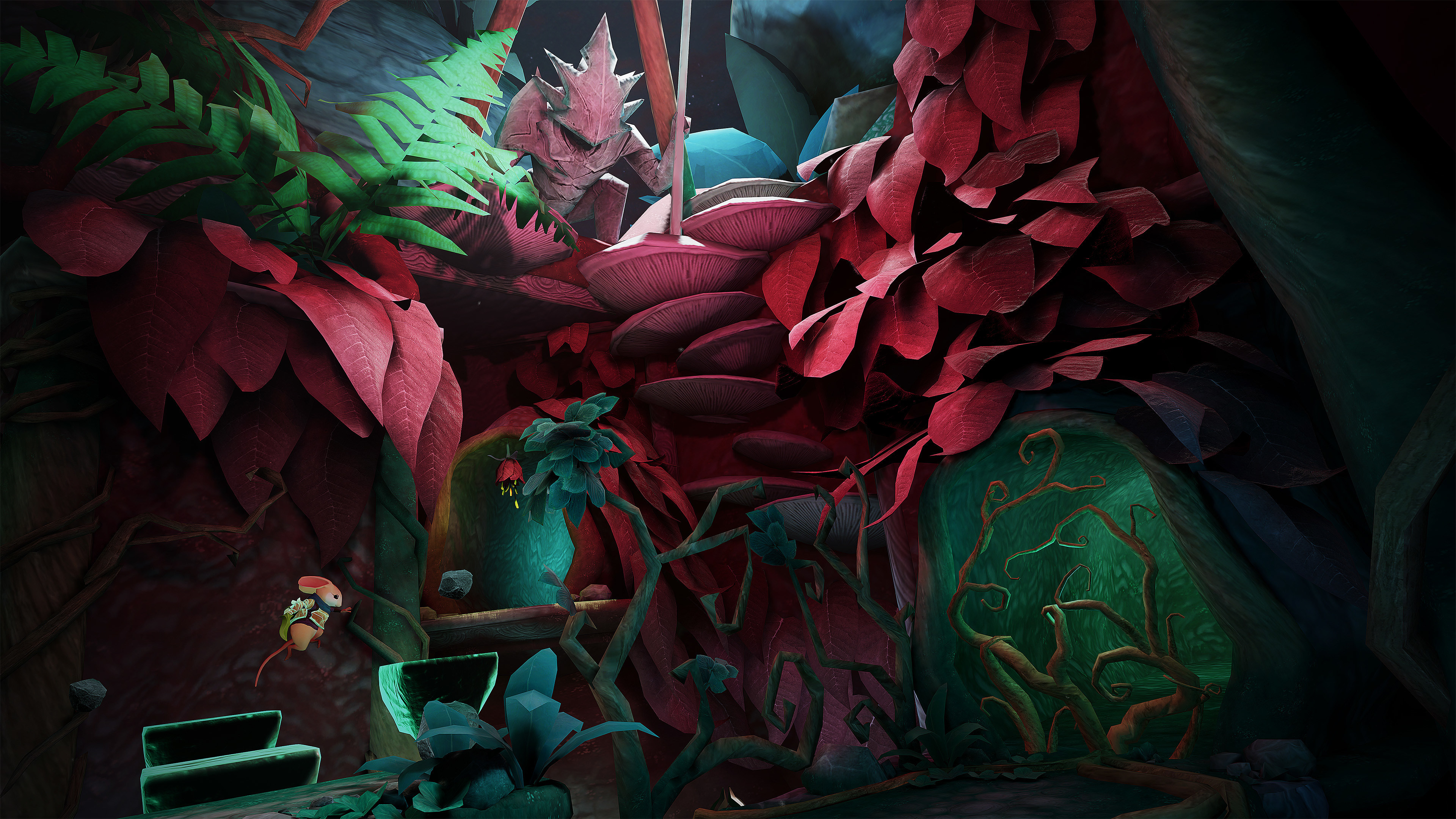 Download Moss (Video Game) Video Game Moss 4k Ultra HD Wallpaper