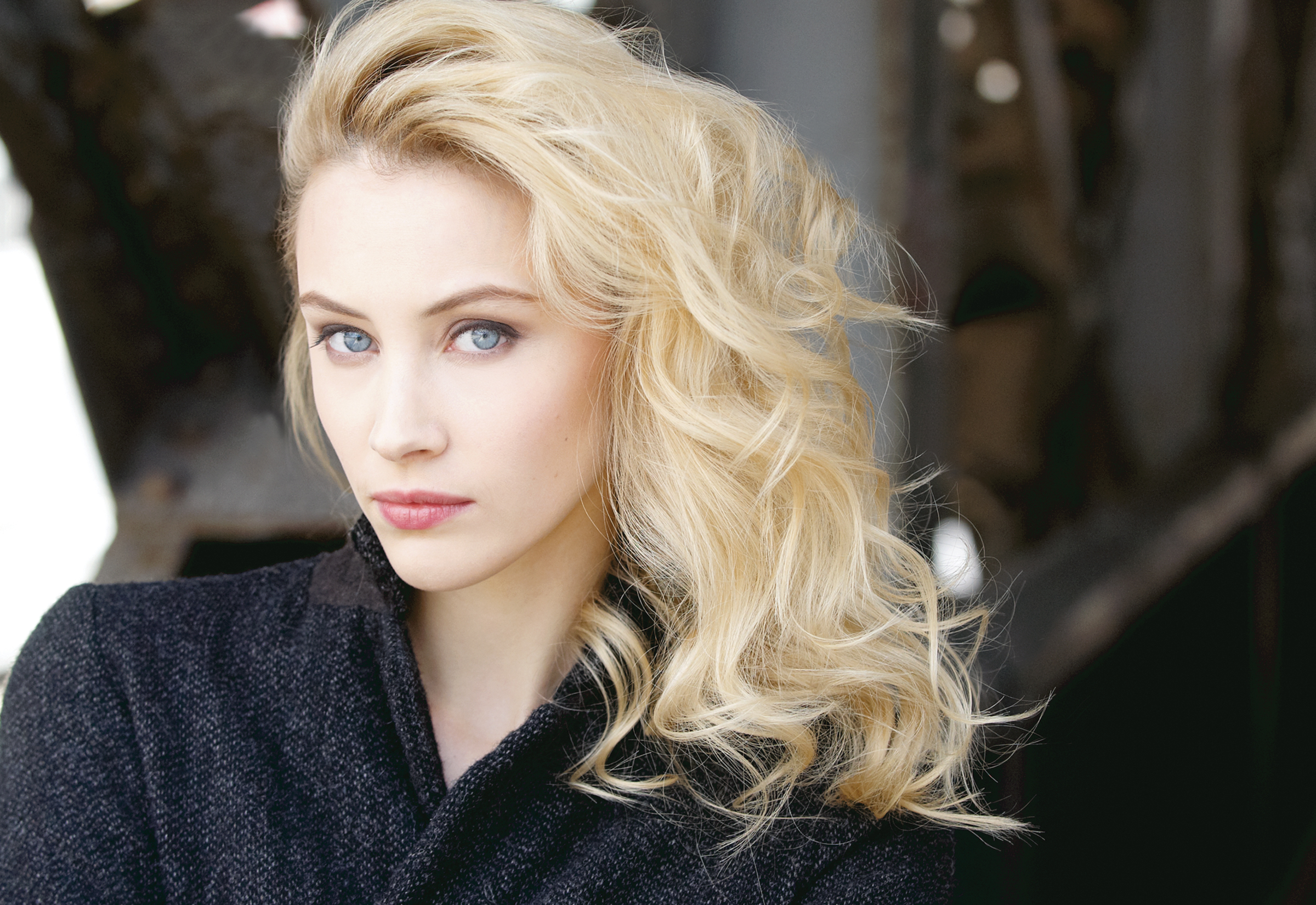 Download Face Blue Eyes Blonde Canadian Actress Celebrity Sarah Gadon ...