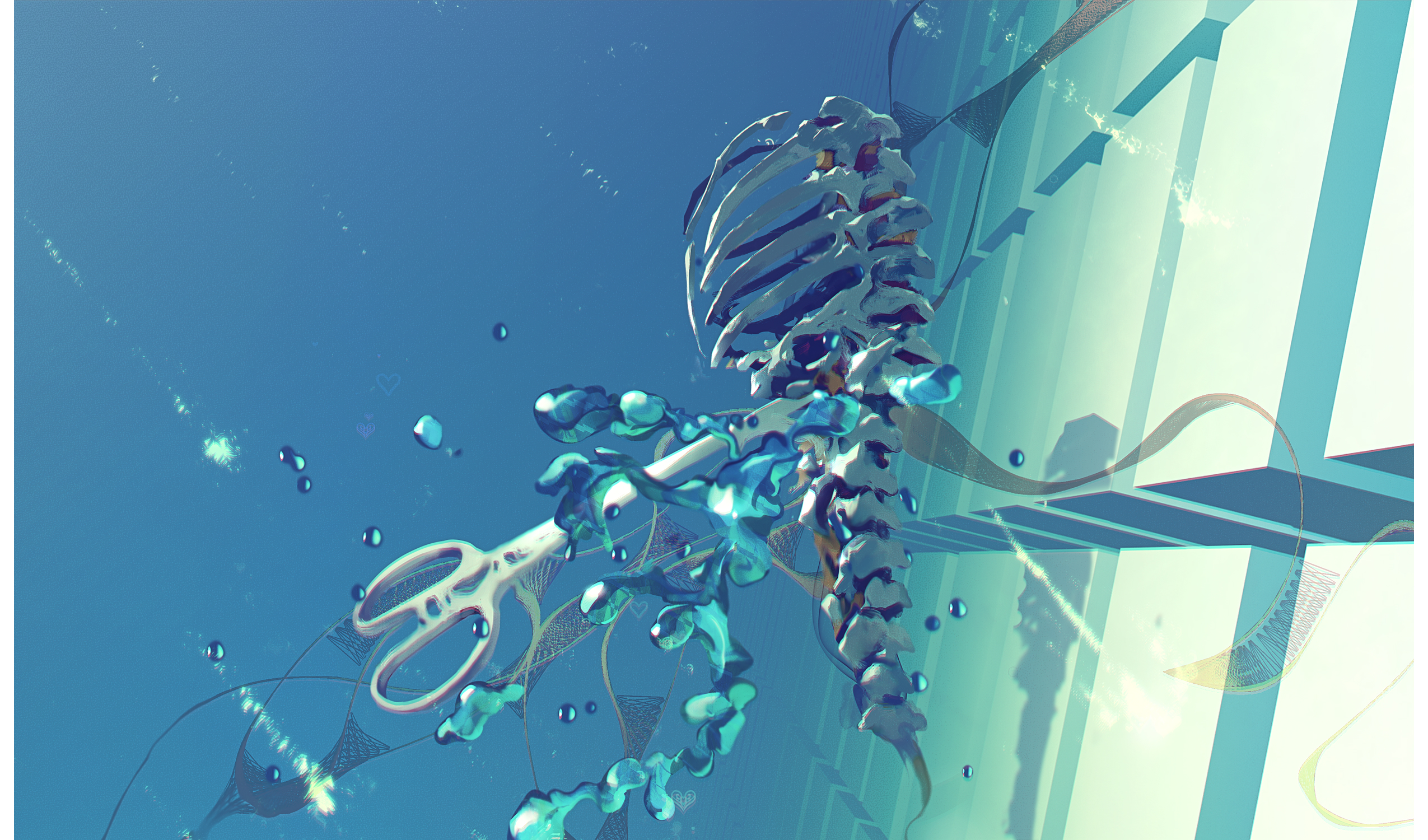 Dna Anime Desktop Wallpaper Future Today #042 GPT 3, DNA Storage,