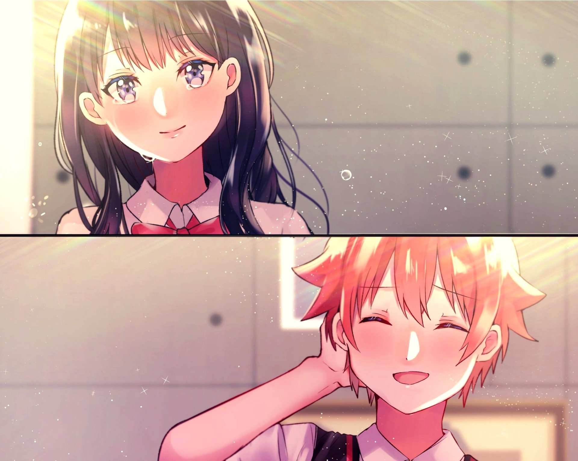 Download Rikka Takarada Yuta Hibiki Anime SSSS.Gridman HD Wallpaper by こむぎ