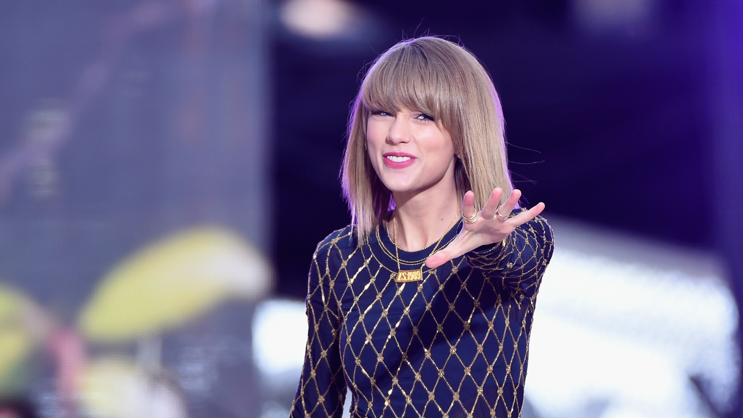 Download Smile Blonde Singer American Music Taylor Swift HD Wallpaper