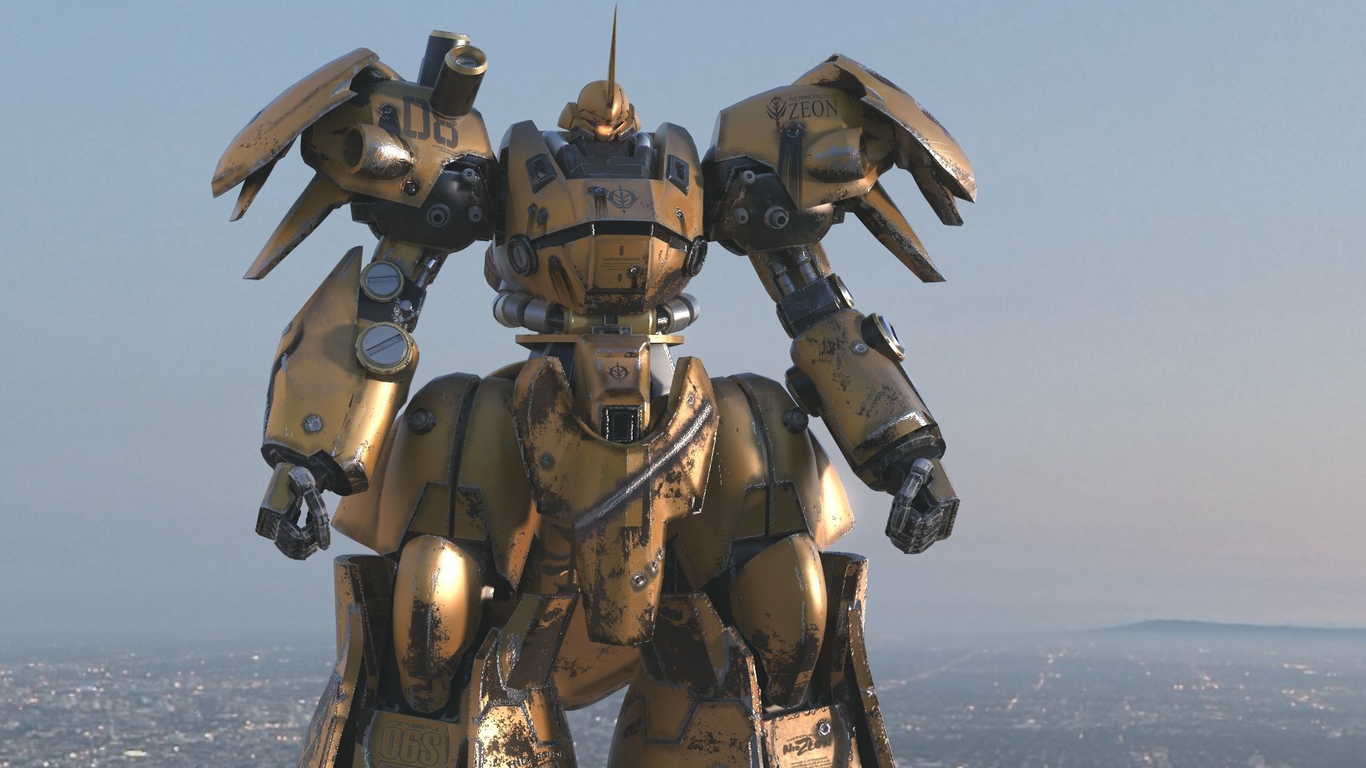 Download Robot Mecha Anime Mobile Suit Gundam HD Wallpaper | 1920x1080 ...