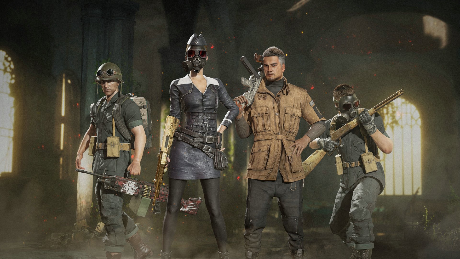 Download Gun Video Game Playerunknown's Battlegrounds 4k Ultra HD Wallpaper