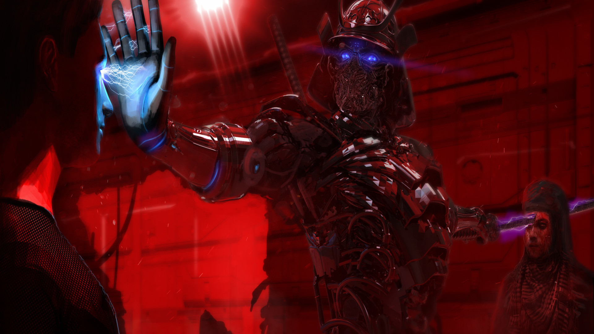 Download Sci Fi Cyborg HD Wallpaper by Joseph Diaz