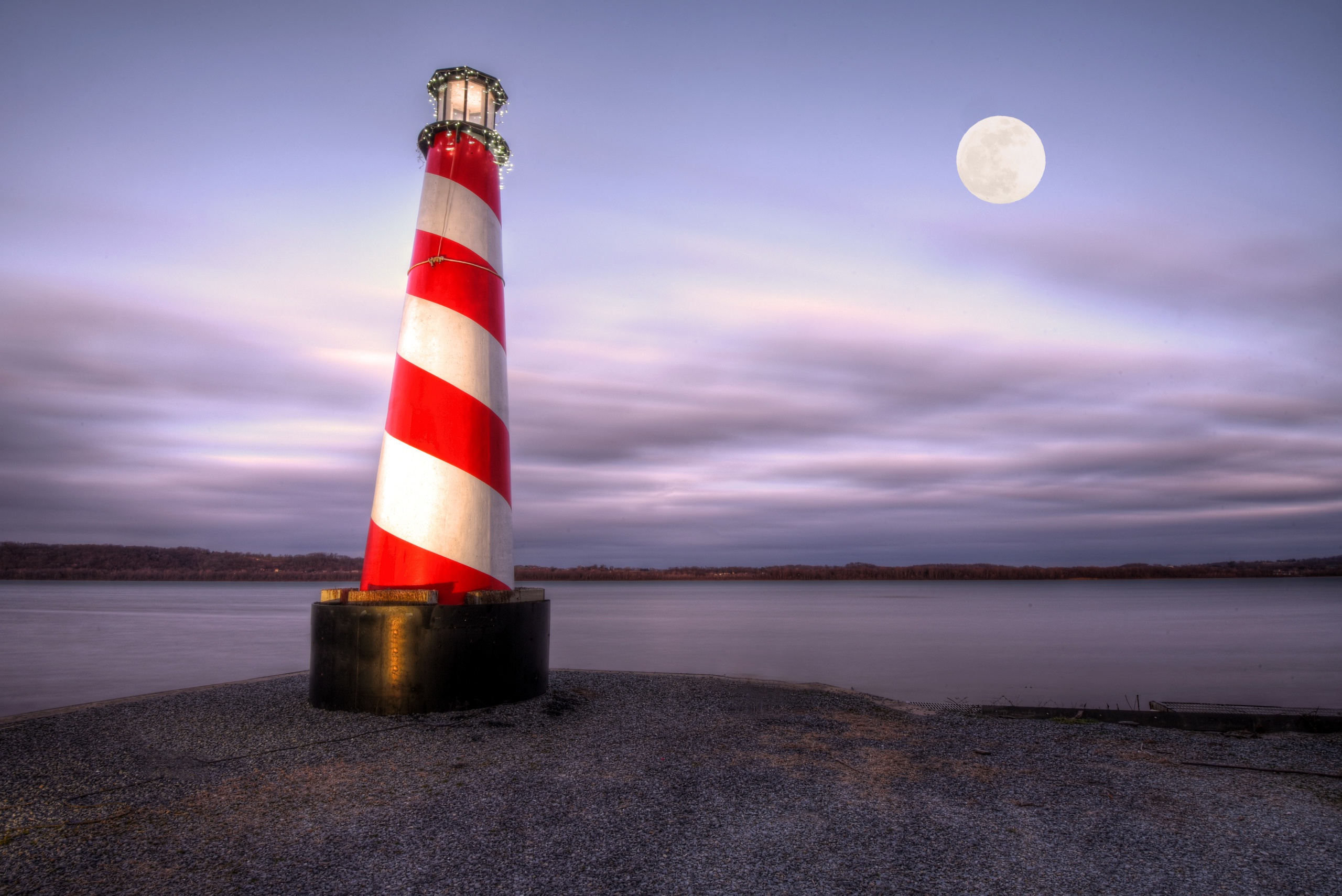 Download Man Made Lighthouse HD Wallpaper