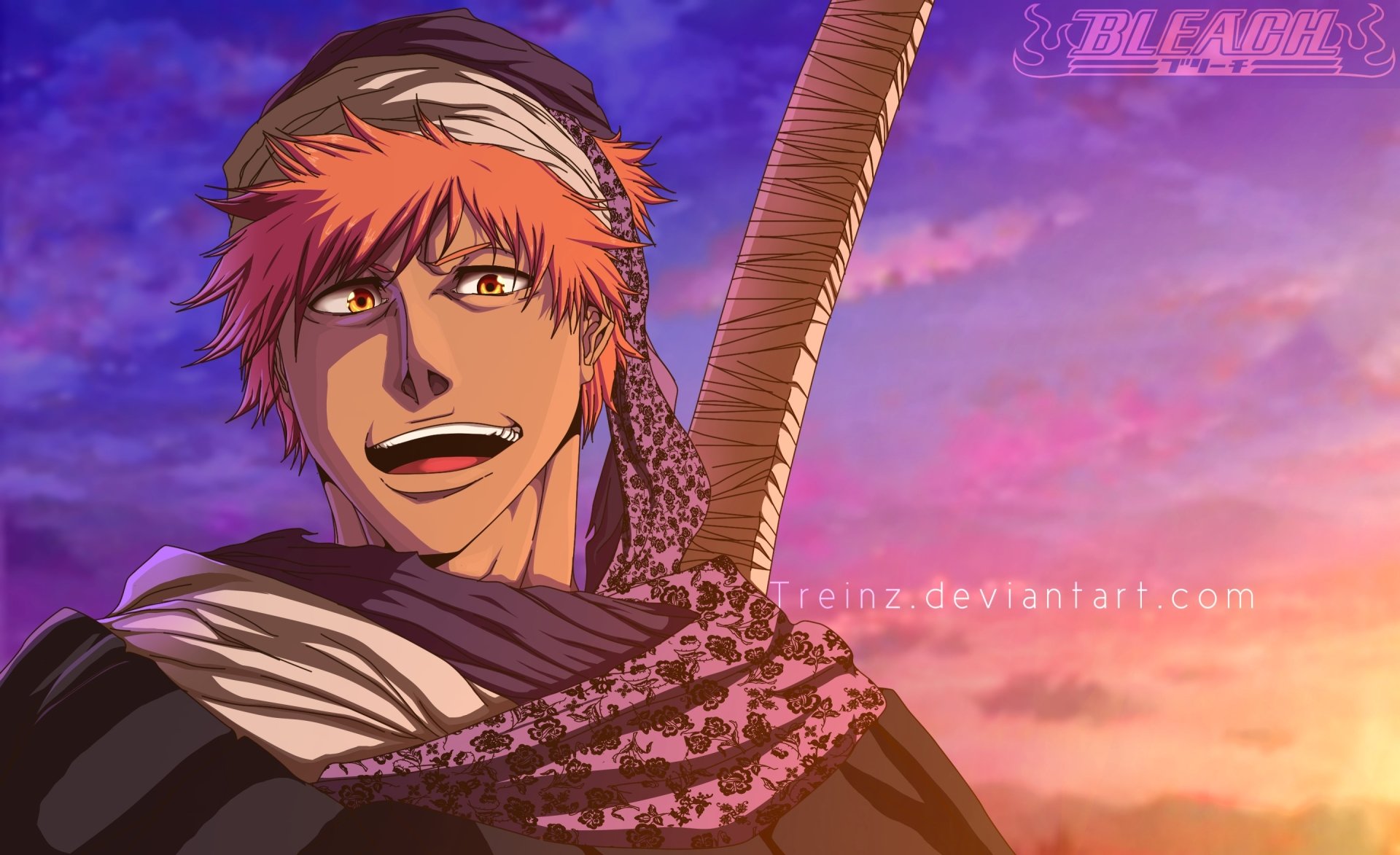 Download Ichigo Kurosaki Anime Bleach HD Wallpaper by Treinz
