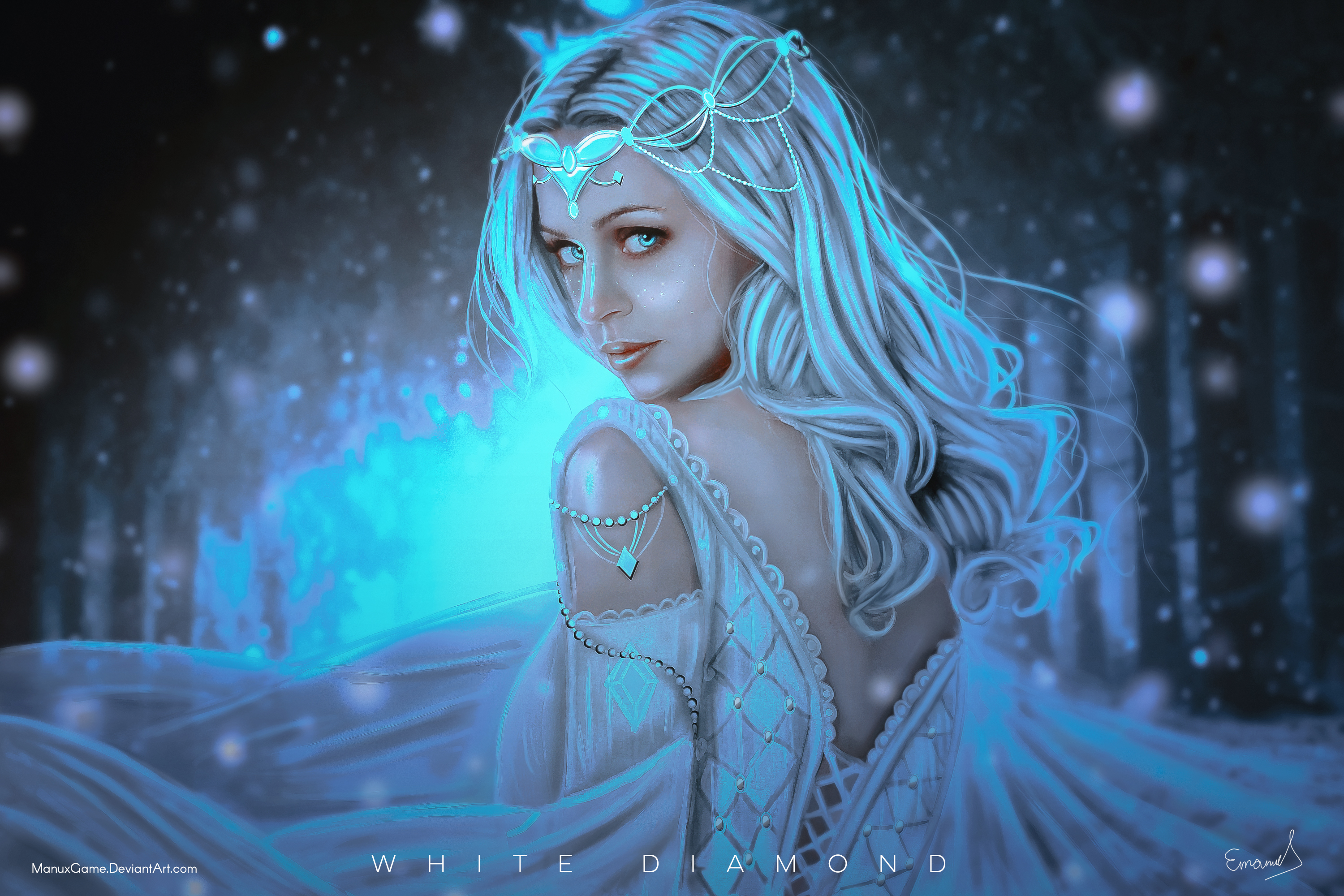 Download Fantasy Woman HD Wallpaper by ManuxGame