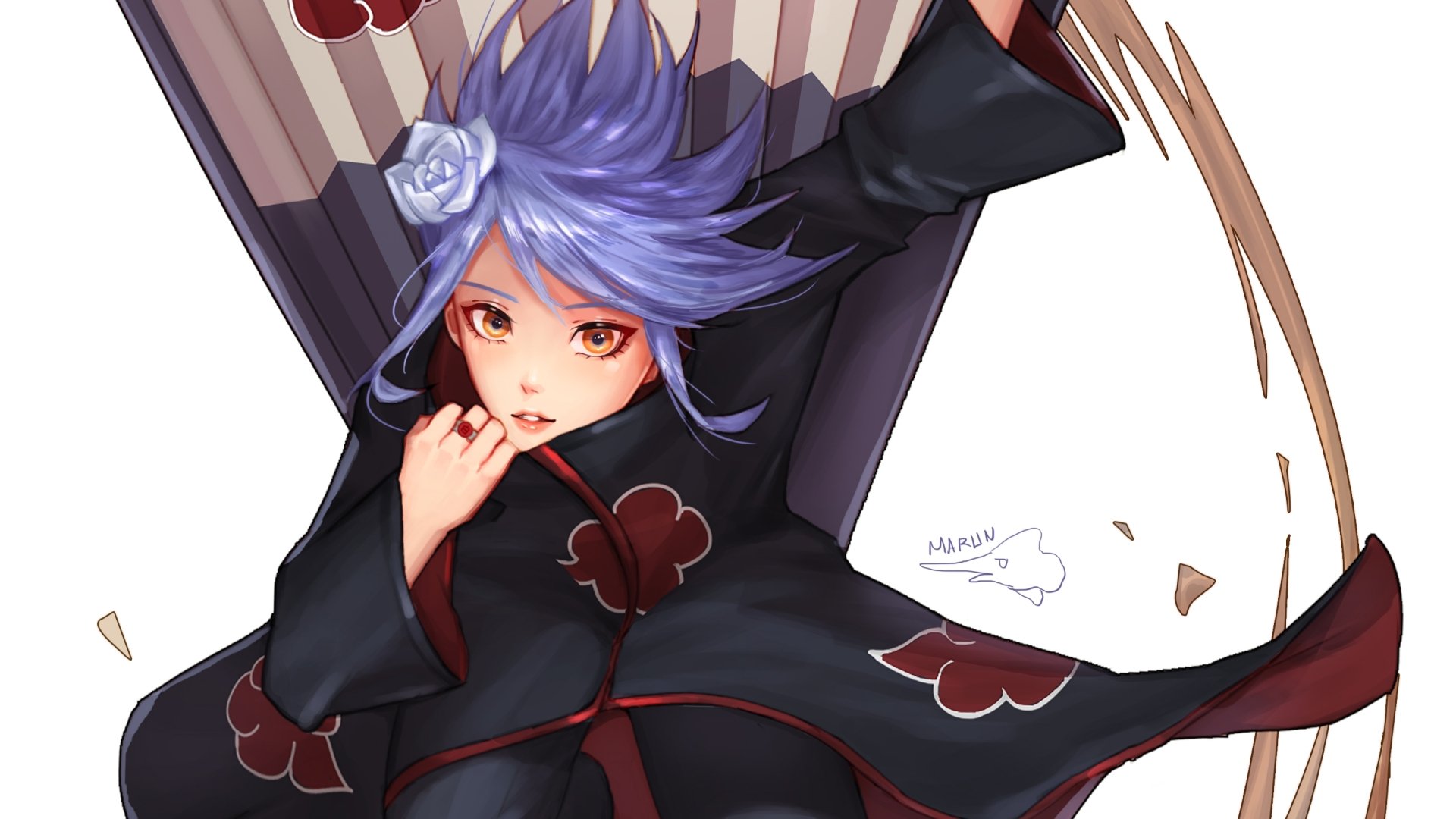 Konan HD Anime Wallpaper – Stunning Naruto Art