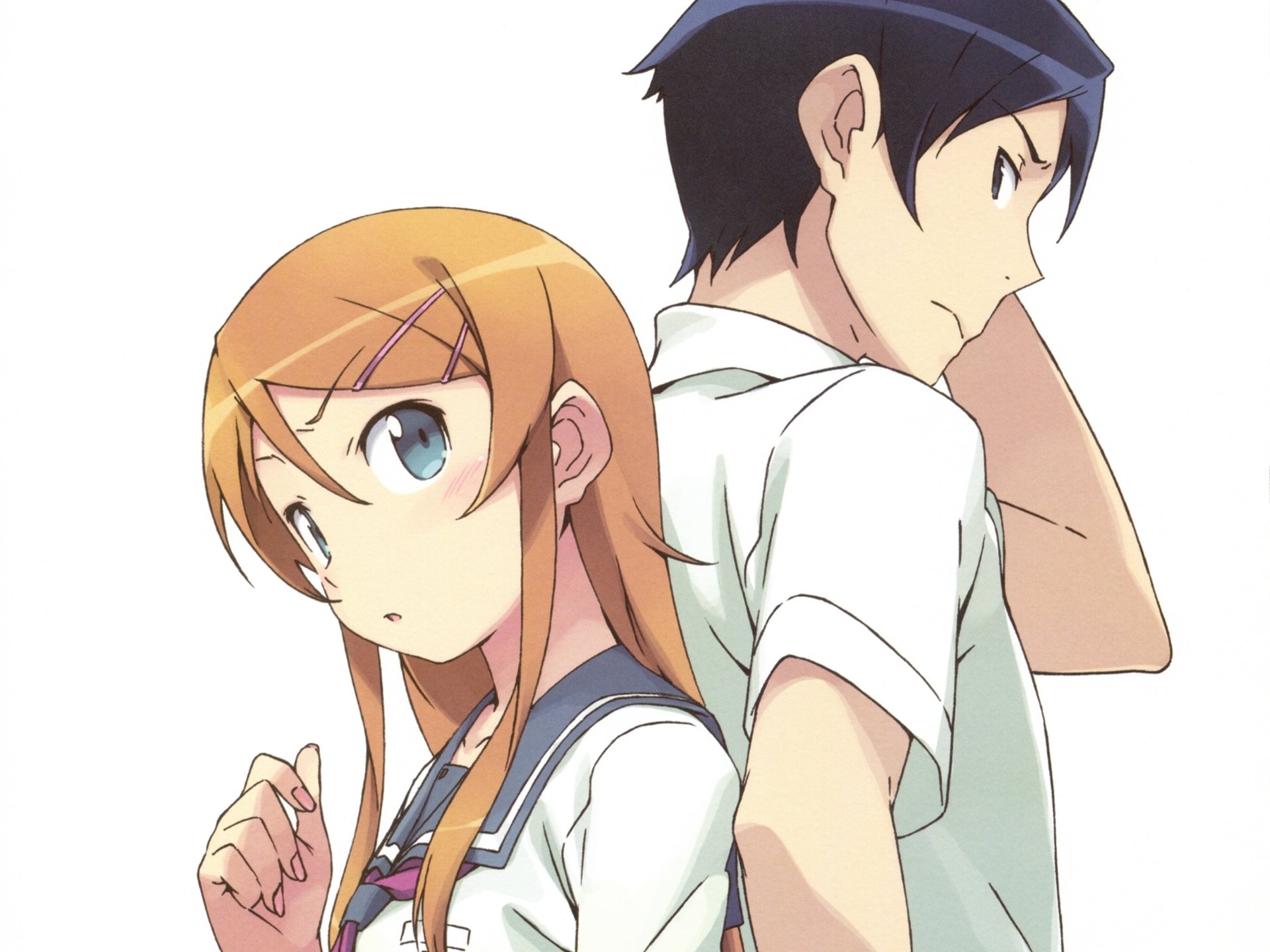 Download Kirino Kousaka Kyōsuke Kōsaka Anime Oreimo HD Wallpaper