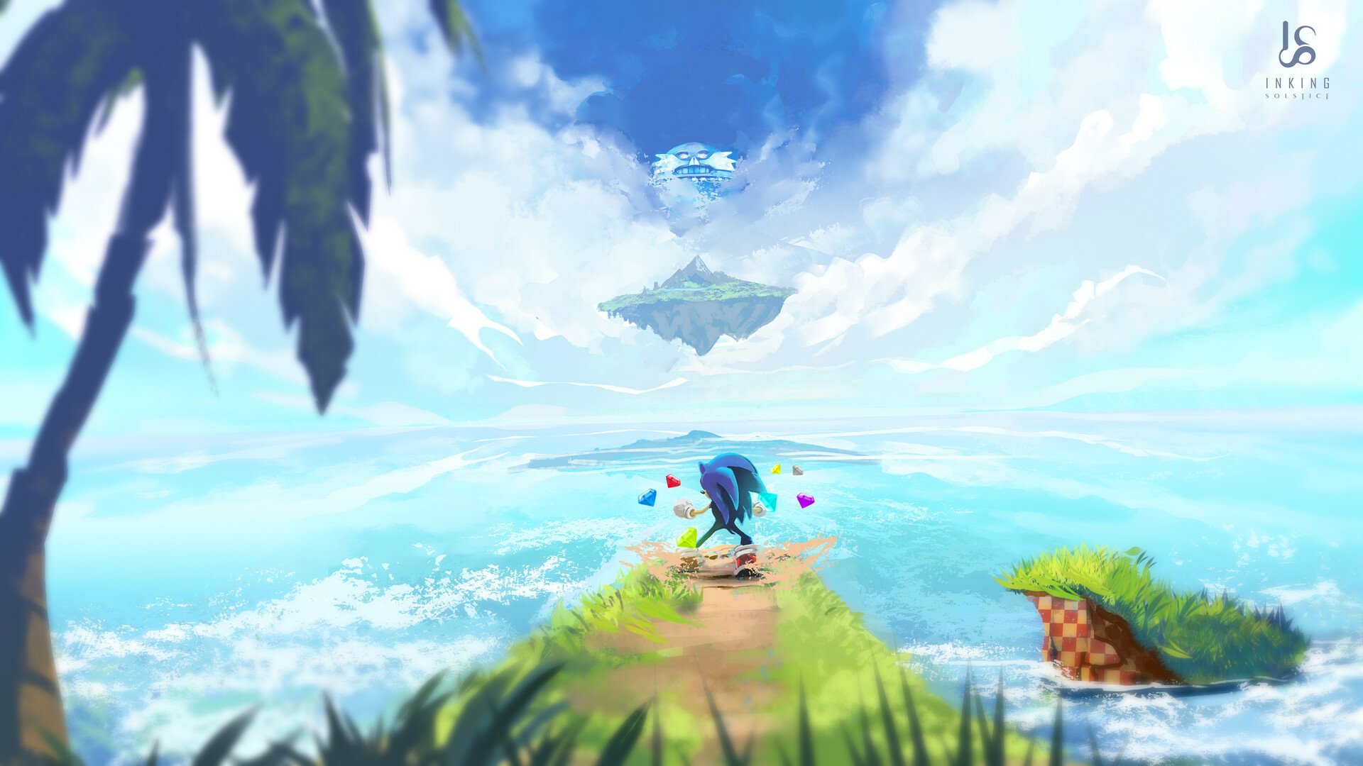 Sonic the Hedgehog HD: Epic Island Adventure Wallpaper by Ian Singh