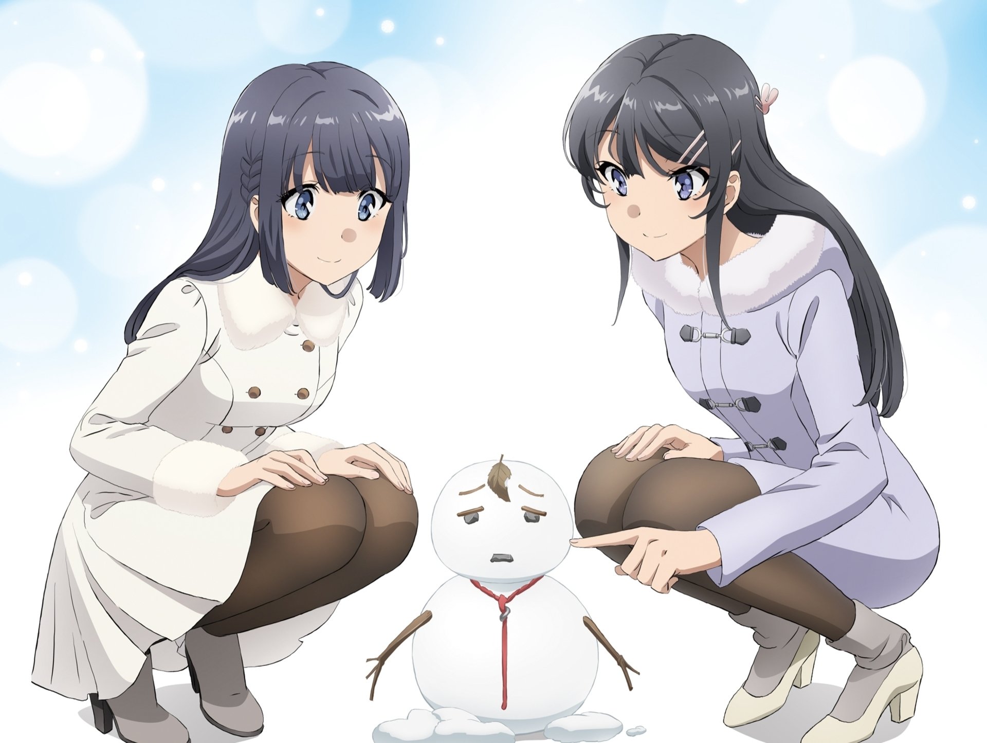 Download Shoko Makinohara Mai Sakurajima Anime Rascal Does Not Dream Of Bunny Girl Senpai Hd