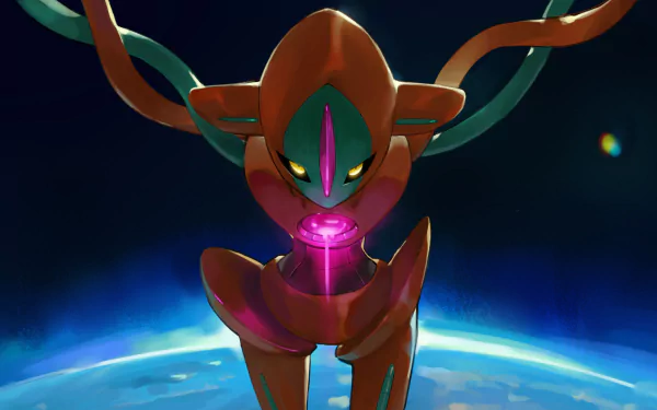 Deoxys Evolution HD Anime Wallpaper by Maria Dedevesi