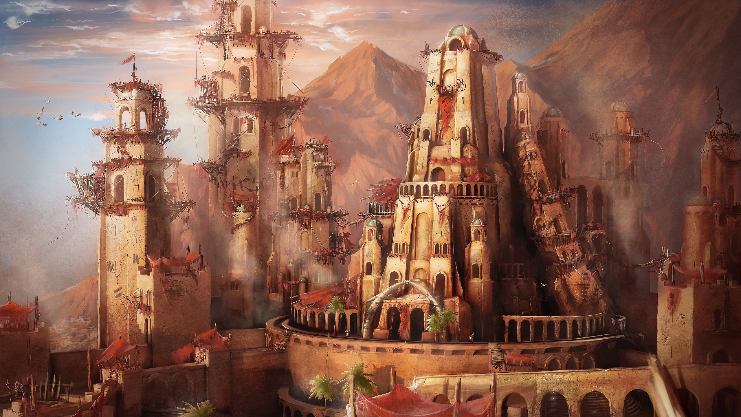 Download Fantasy City HD Wallpaper