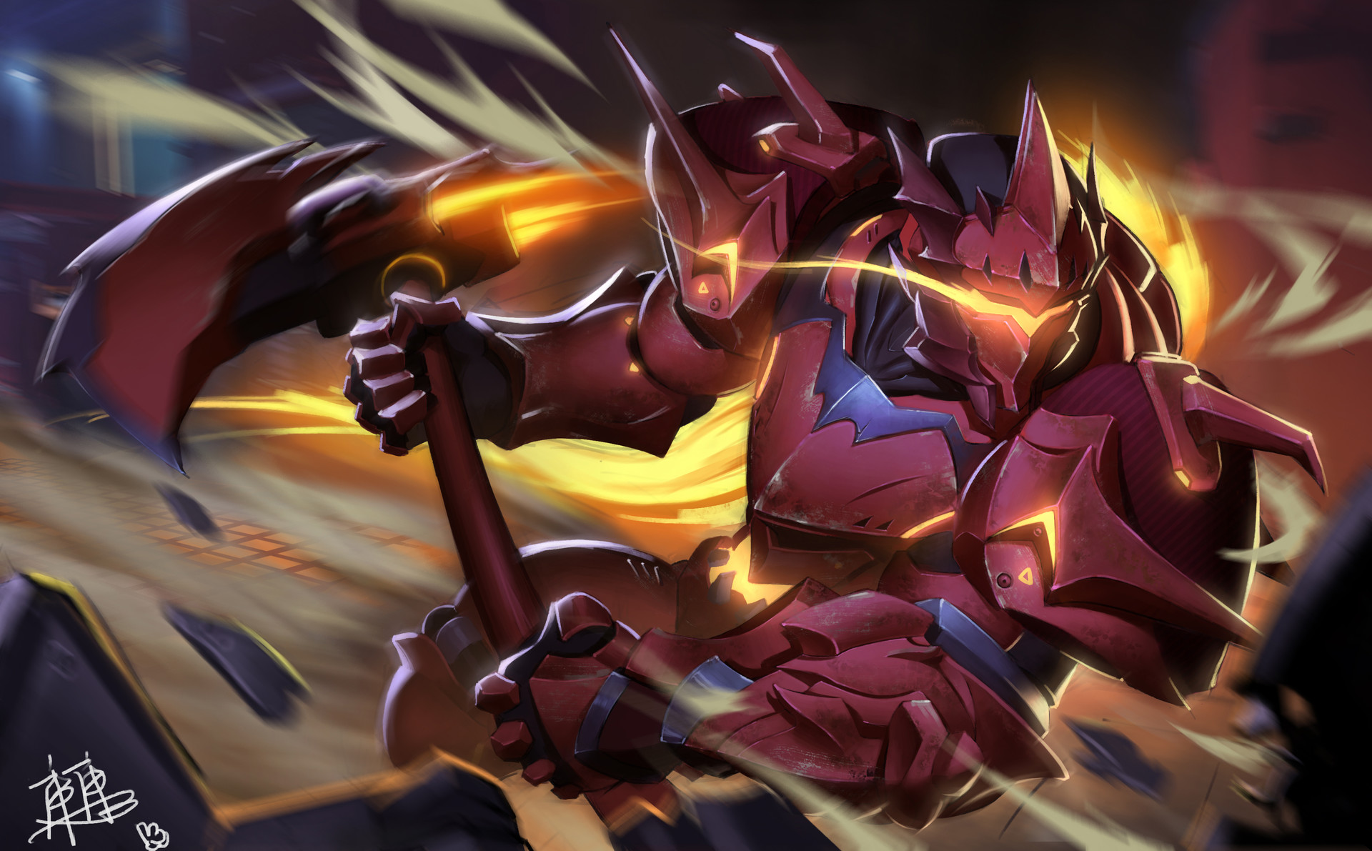Reinhardt Overwatch Hd Wallpaper Overwatch : Reinhardt HD Wallpaper