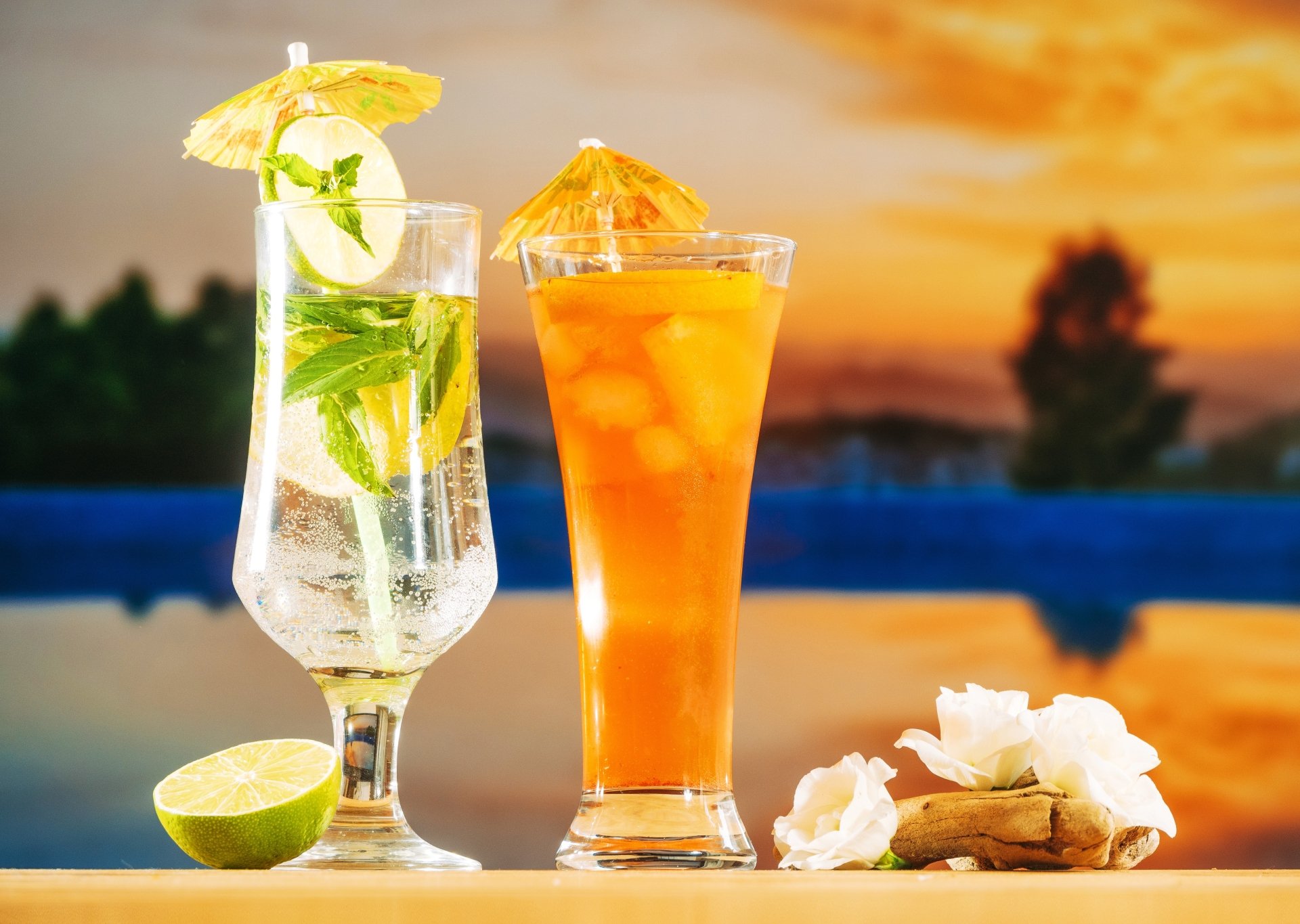 Download Glass Depth Of Field Drink Food Cocktail 4k Ultra HD Wallpaper