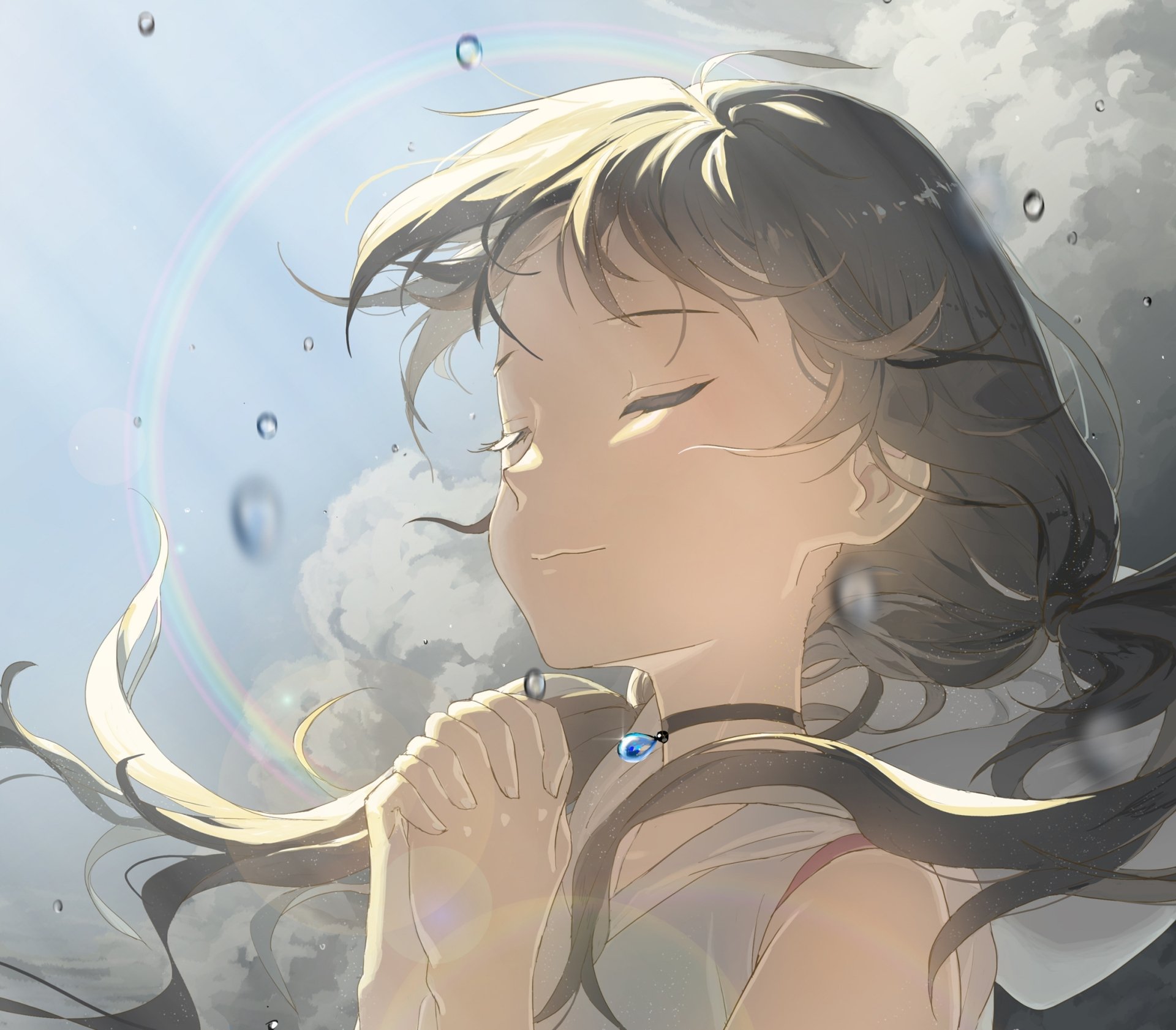 Hina Amano — Skybound: Weathering With You HD Wallpaper by Yujiu1 ...