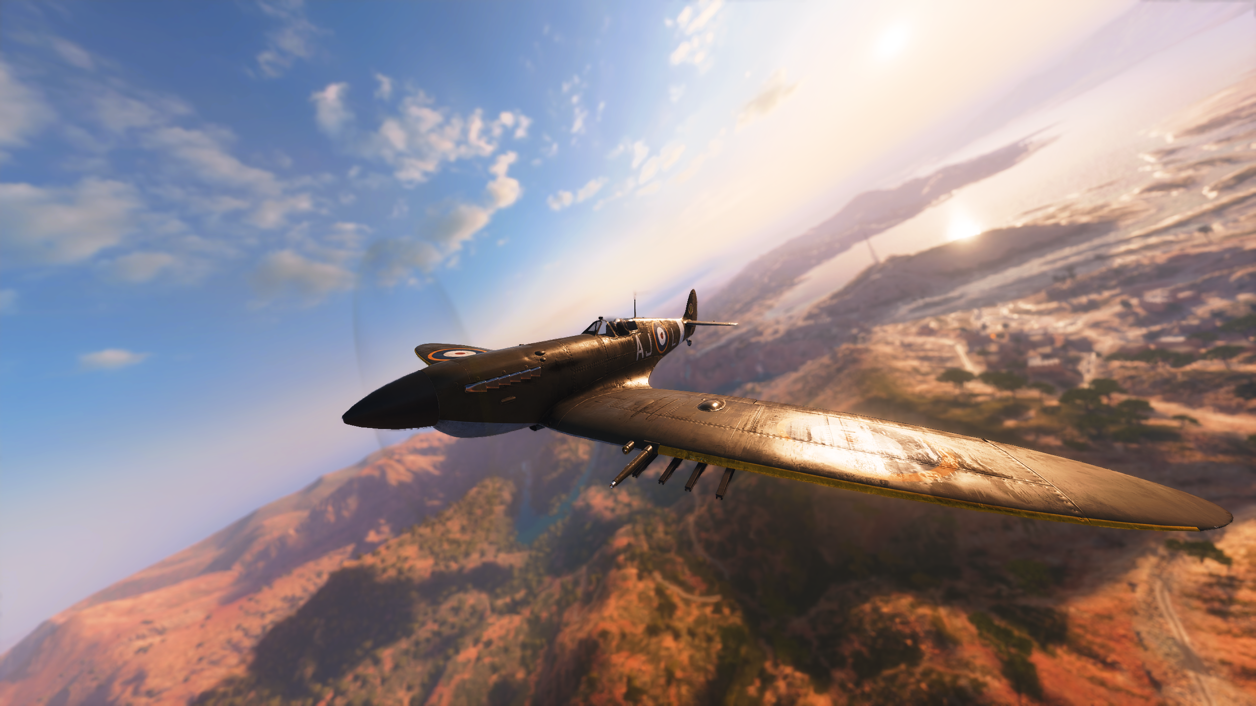 Download Airplane Video Game Battlefield V HD Wallpaper by FLX-II