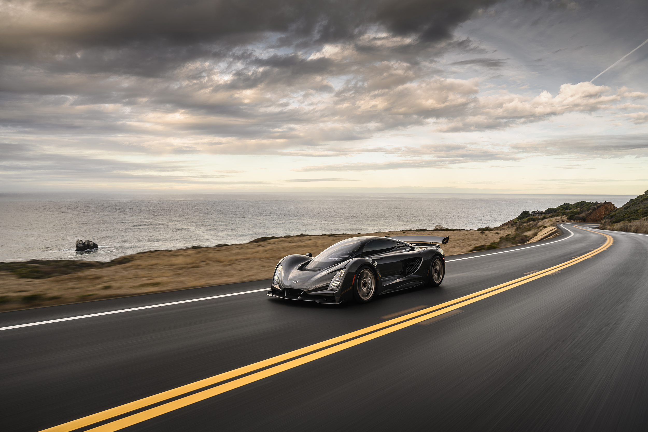 Download Black Car Supercar Car Vehicle Czinger 21C HD Wallpaper