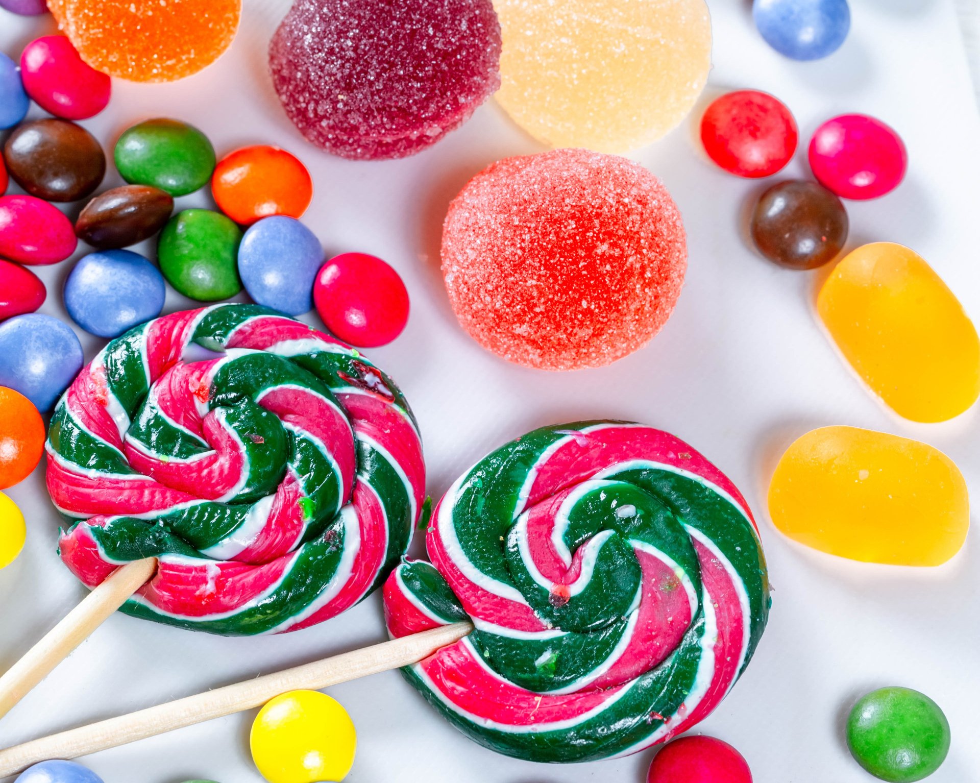 Download Sweets Lollipop Food Candy HD Wallpaper