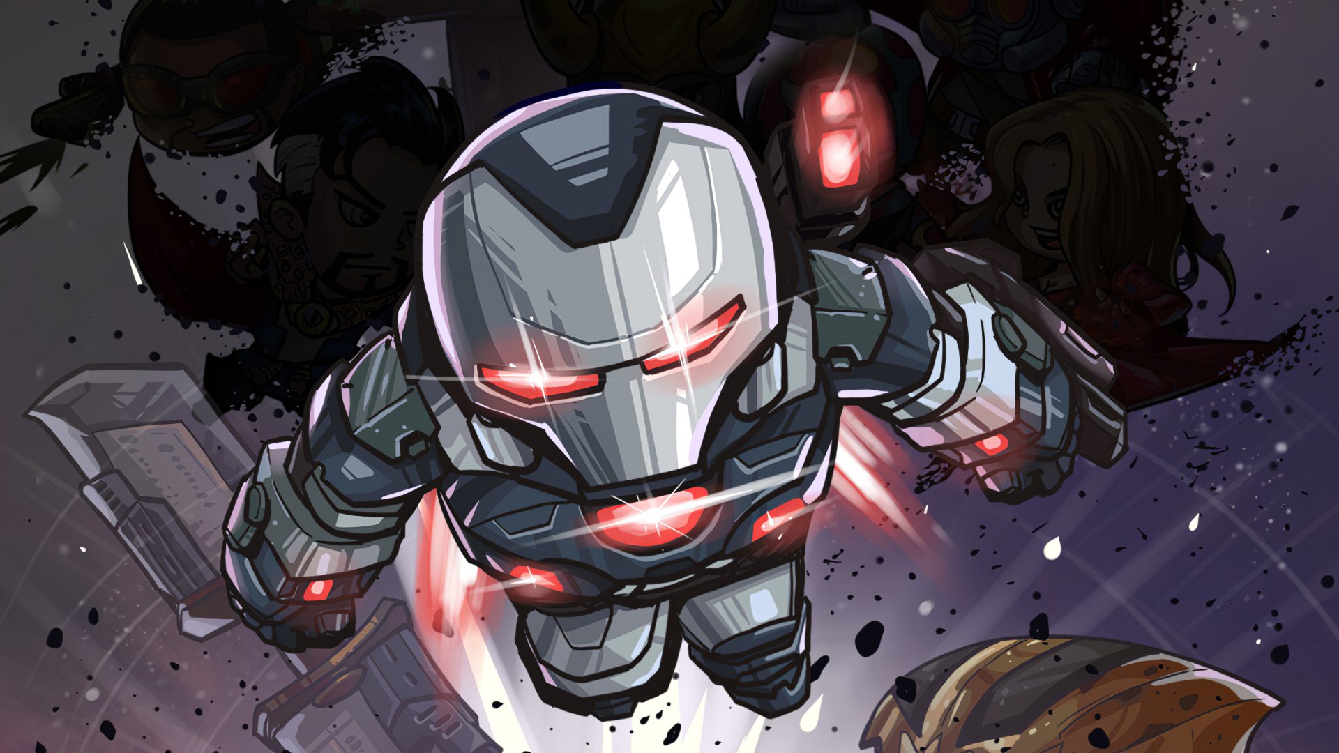 Download War Machine Movie Avengers EndGame HD Wallpaper by gao yin ...