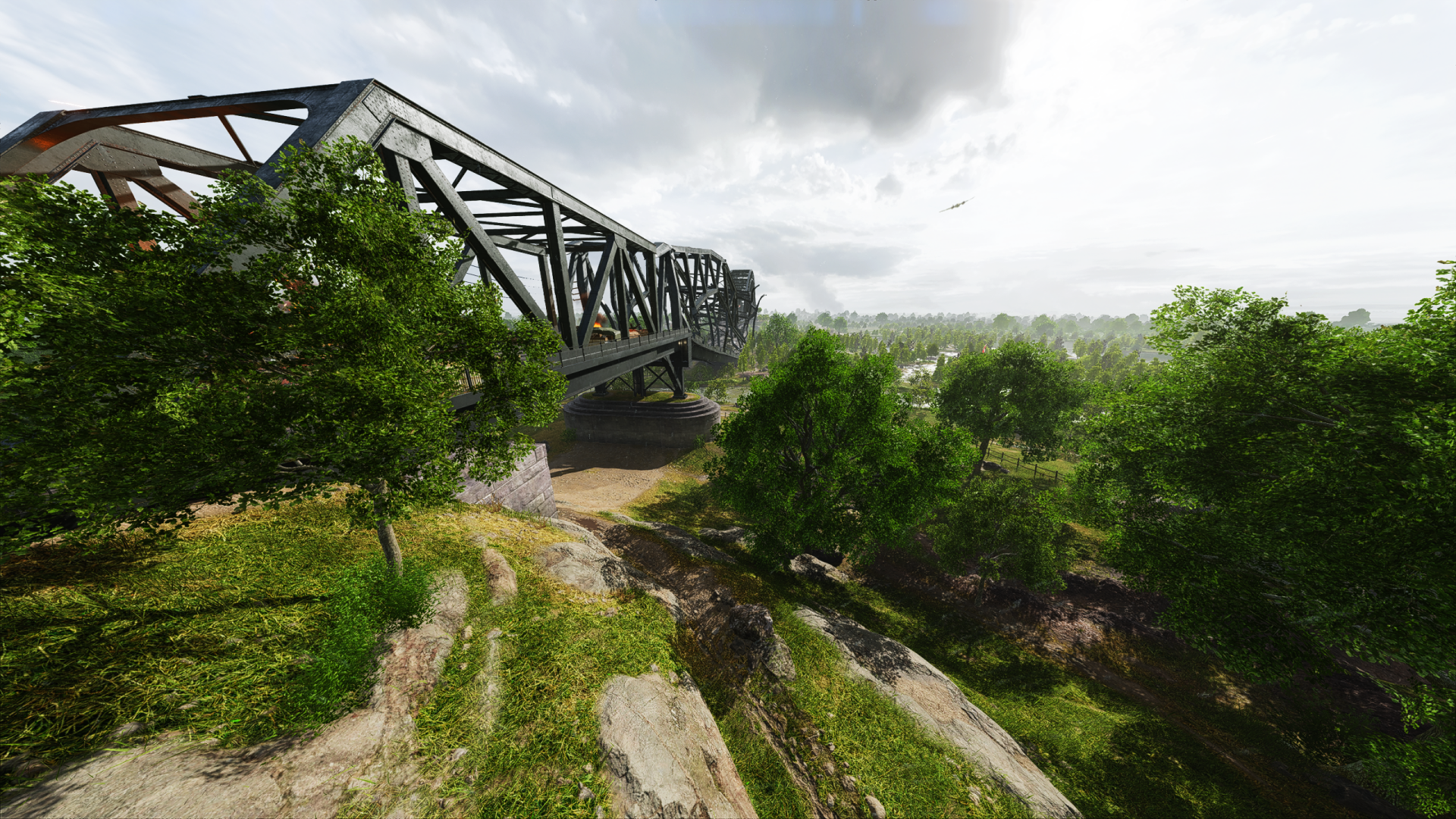 Download Bridge Video Game Battlefield V HD Wallpaper by FLX-II