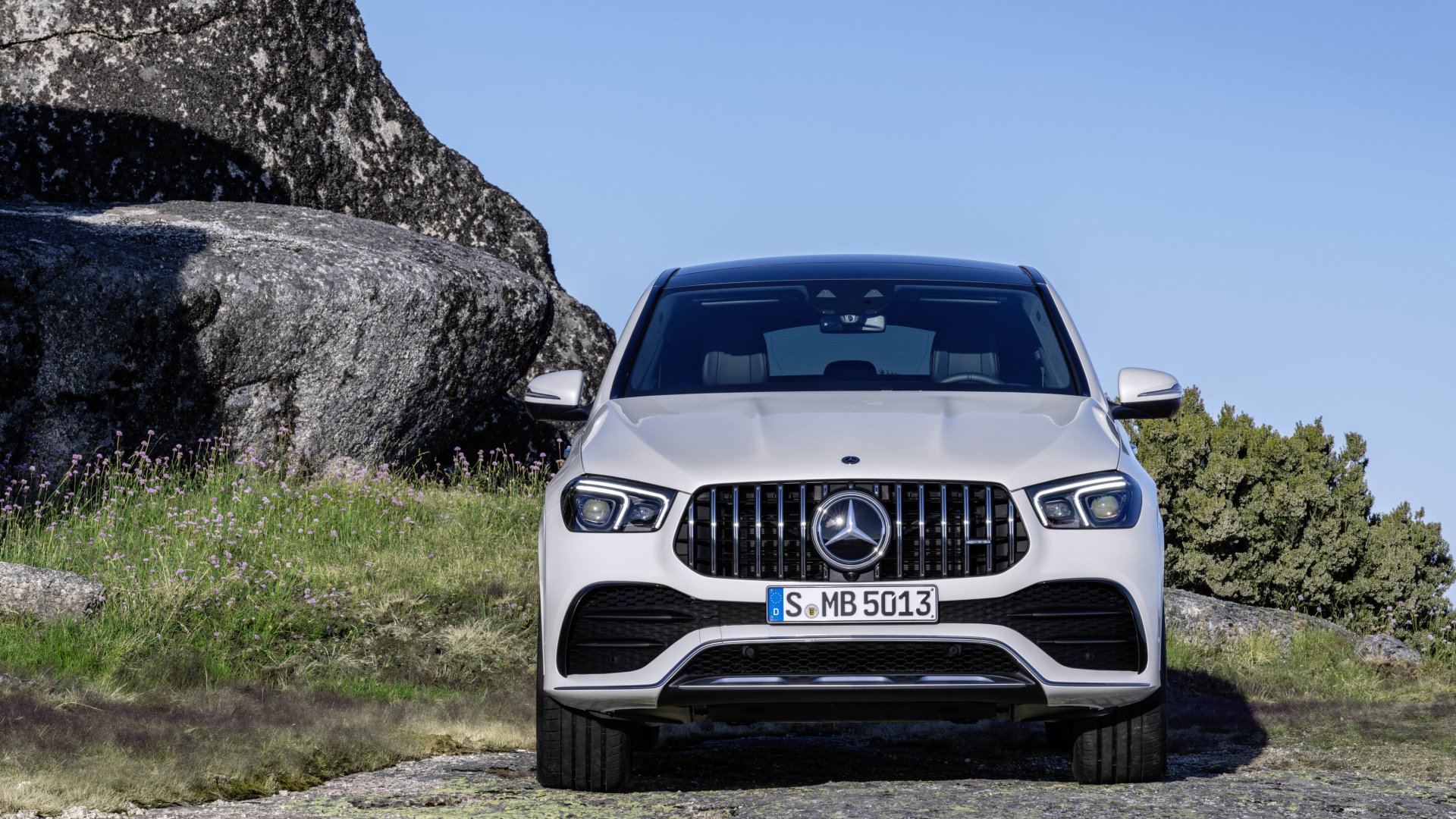 Download White Car Car SUV Mercedes-Benz Vehicle Mercedes-AMG GLE 53 4k ...