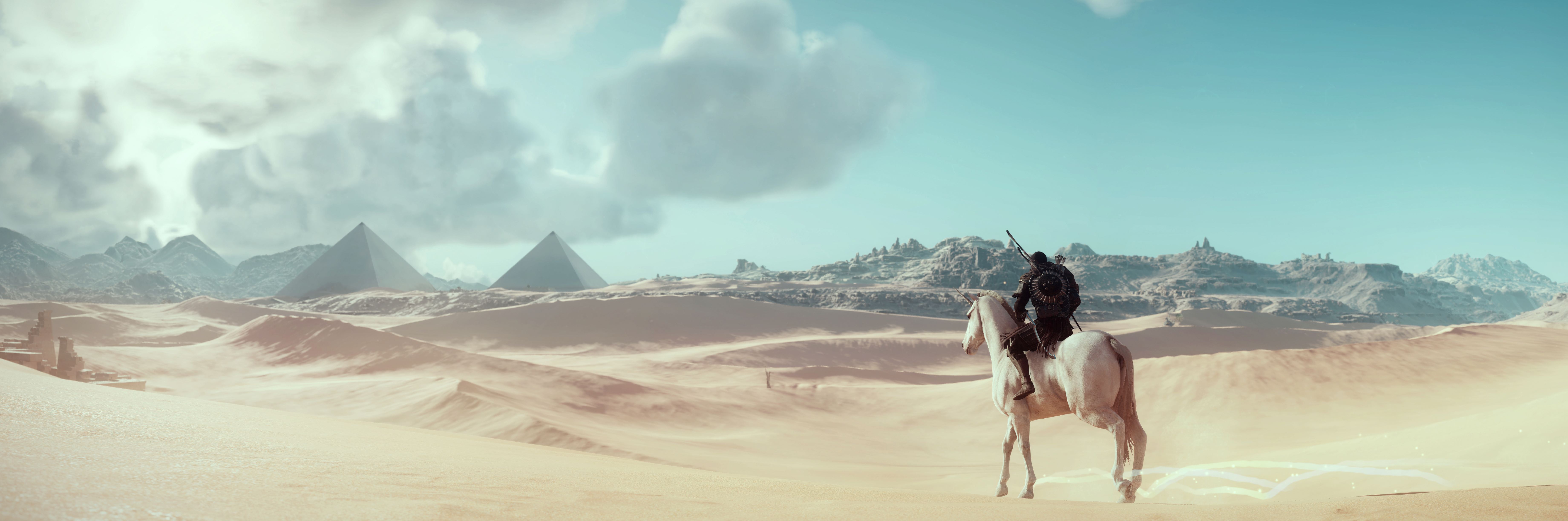 Assassin's Creed Origins 4K Ultra HD – Epic Desert Journey Wallpaper by ...