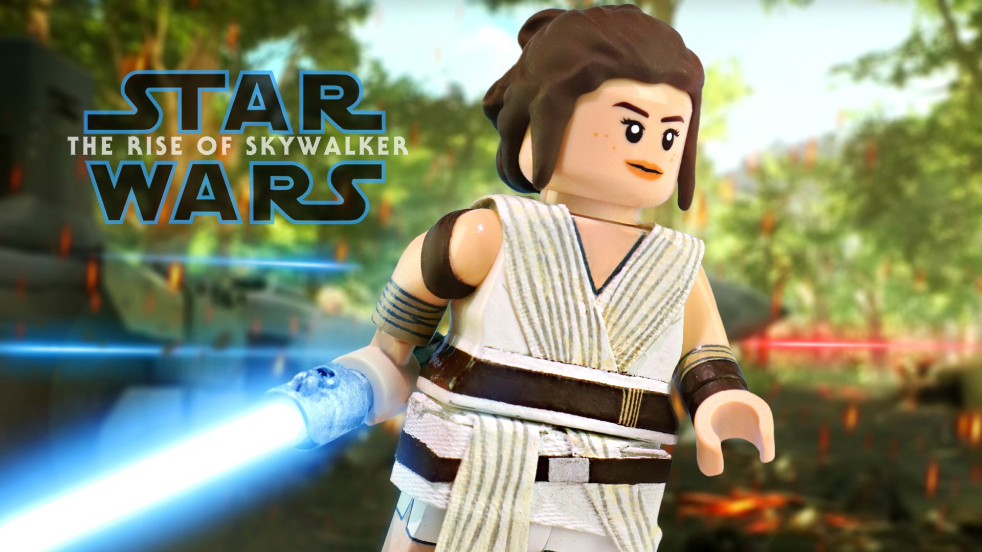 Download Star Wars: The Rise Of Skywalker Rey (Star Wars) Man Made Lego ...