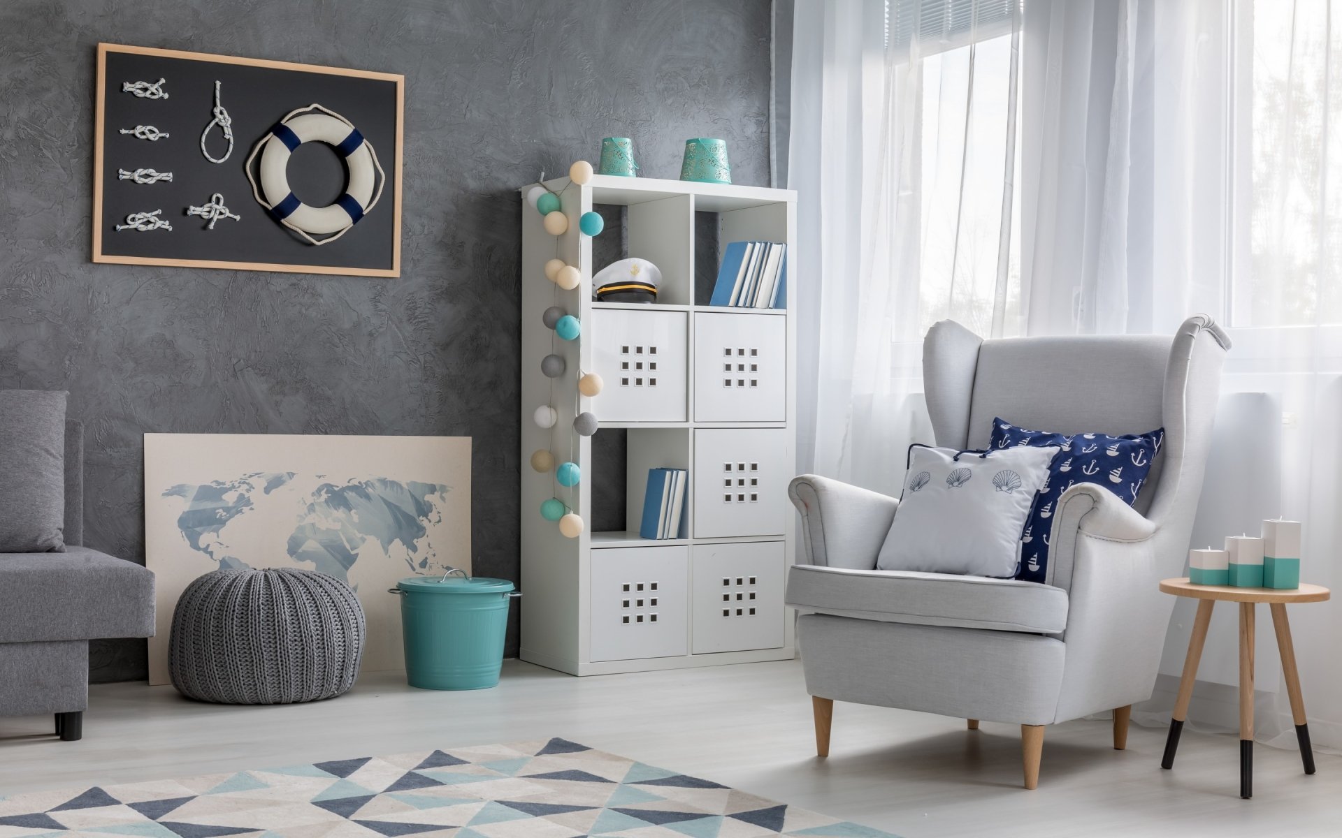 Download Interior Design Style Man Made Room HD Wallpaper