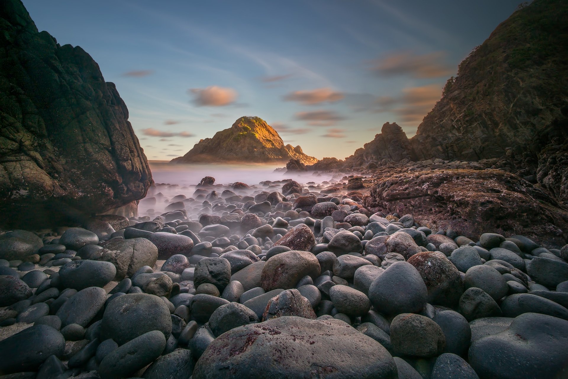 Download Stone Coast Sea Nature Rock HD Wallpaper