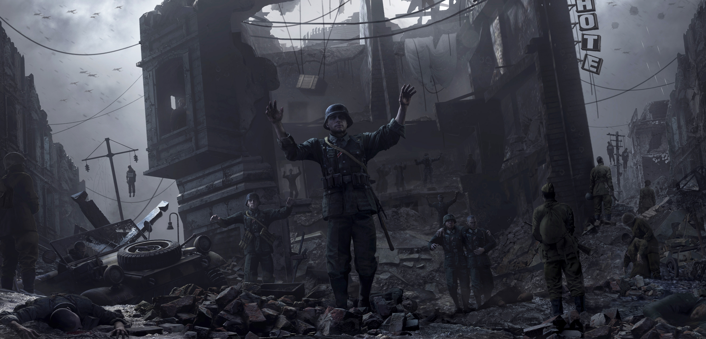 Download World War II Building War Military Soldier HD Wallpaper by ...