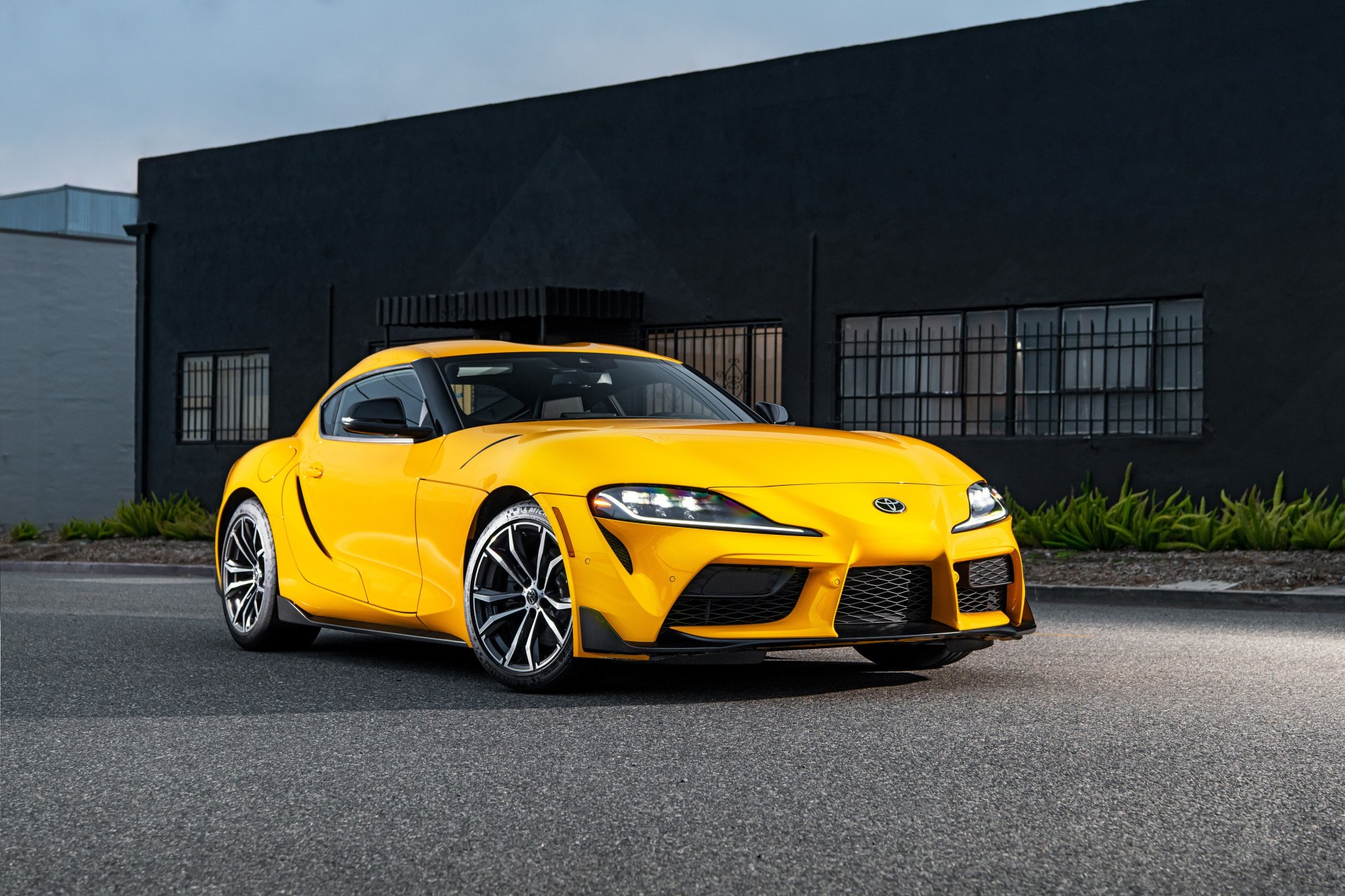 Download Yellow Car Toyota Car Vehicle Toyota GR Supra 4k Ultra HD ...