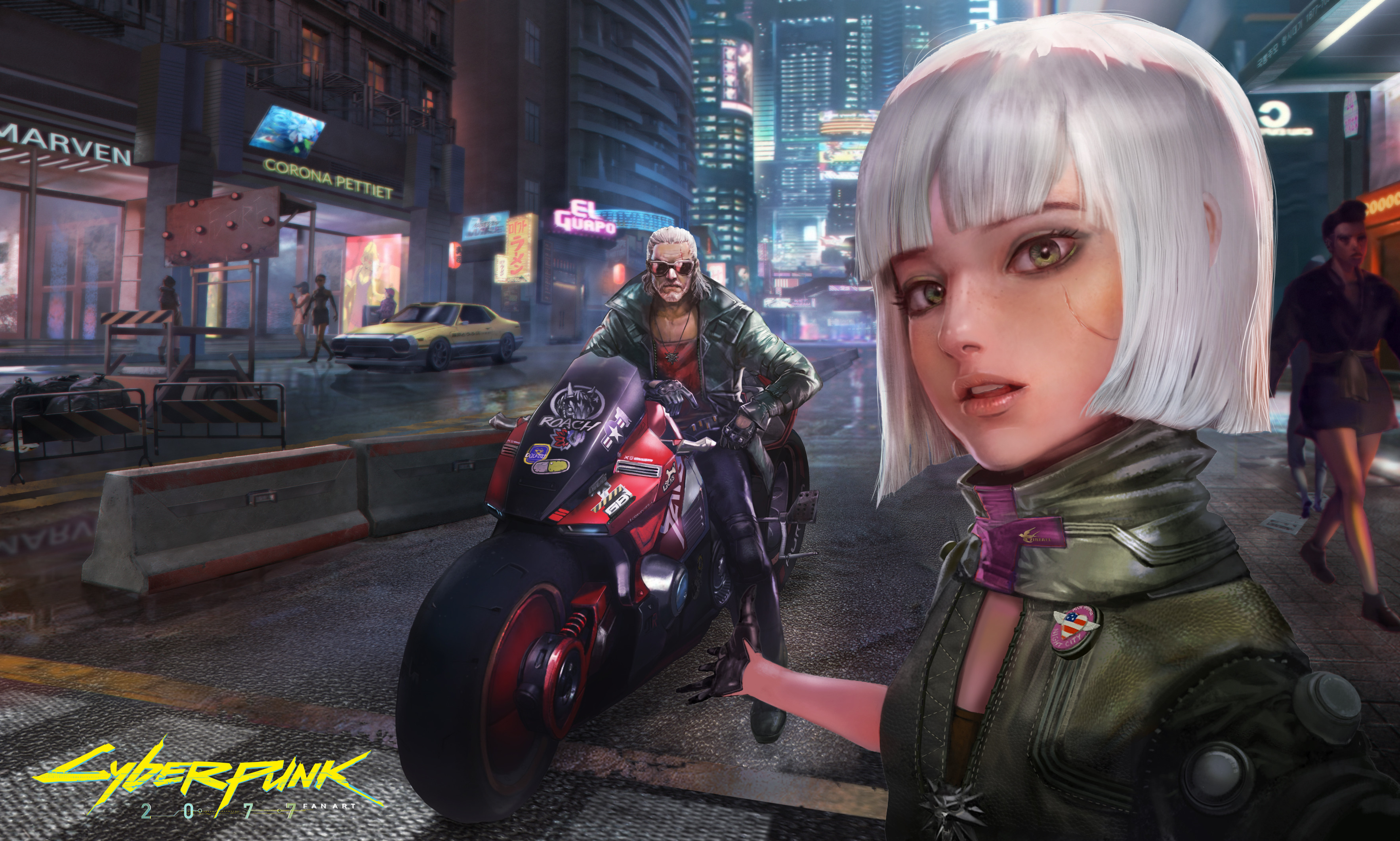 Download Video Game Cyberpunk 2077 HD Wallpaper by marineboy hyo seok