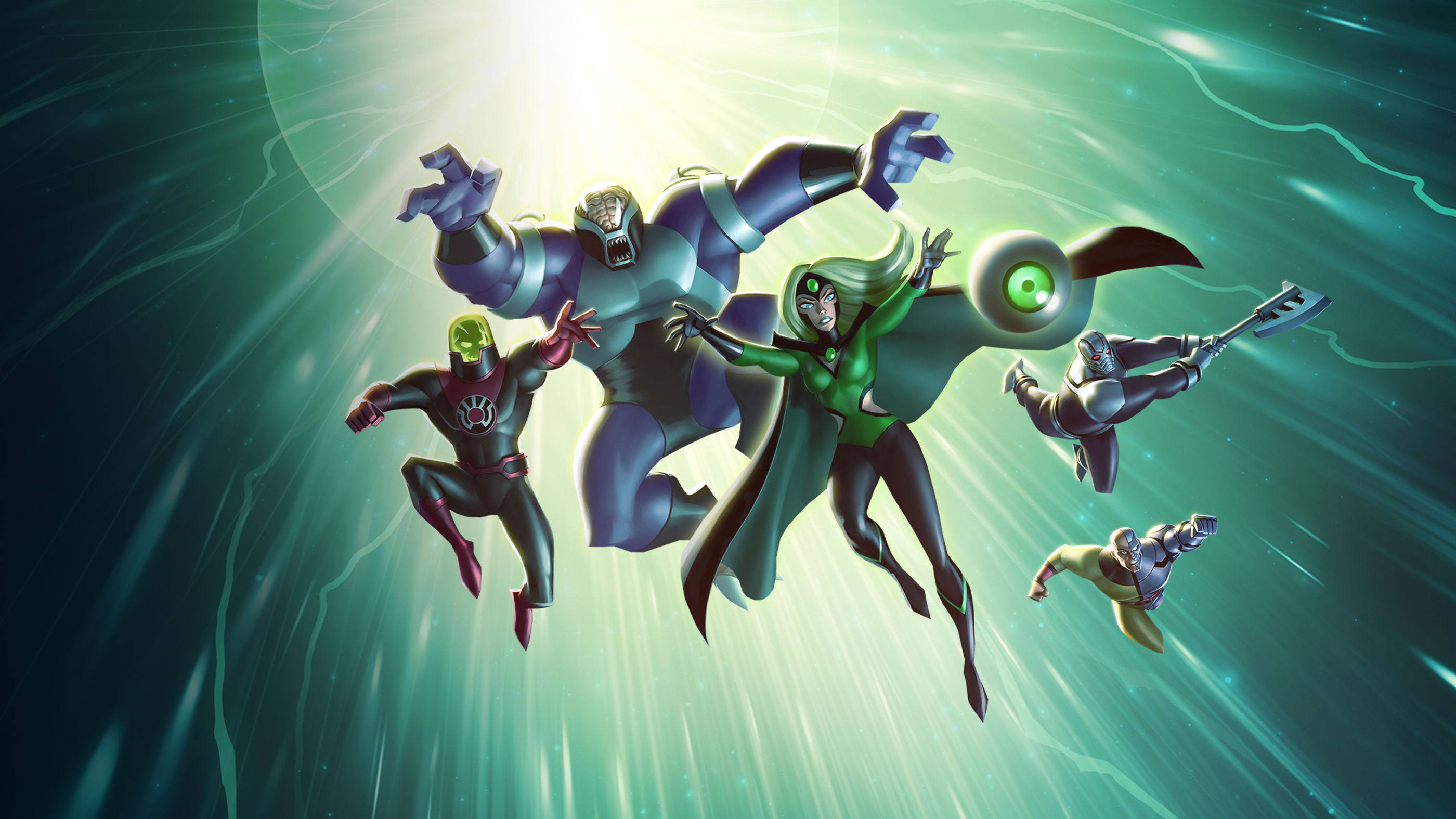 Download Movie Justice League Vs. The Fatal Five HD Wallpaper