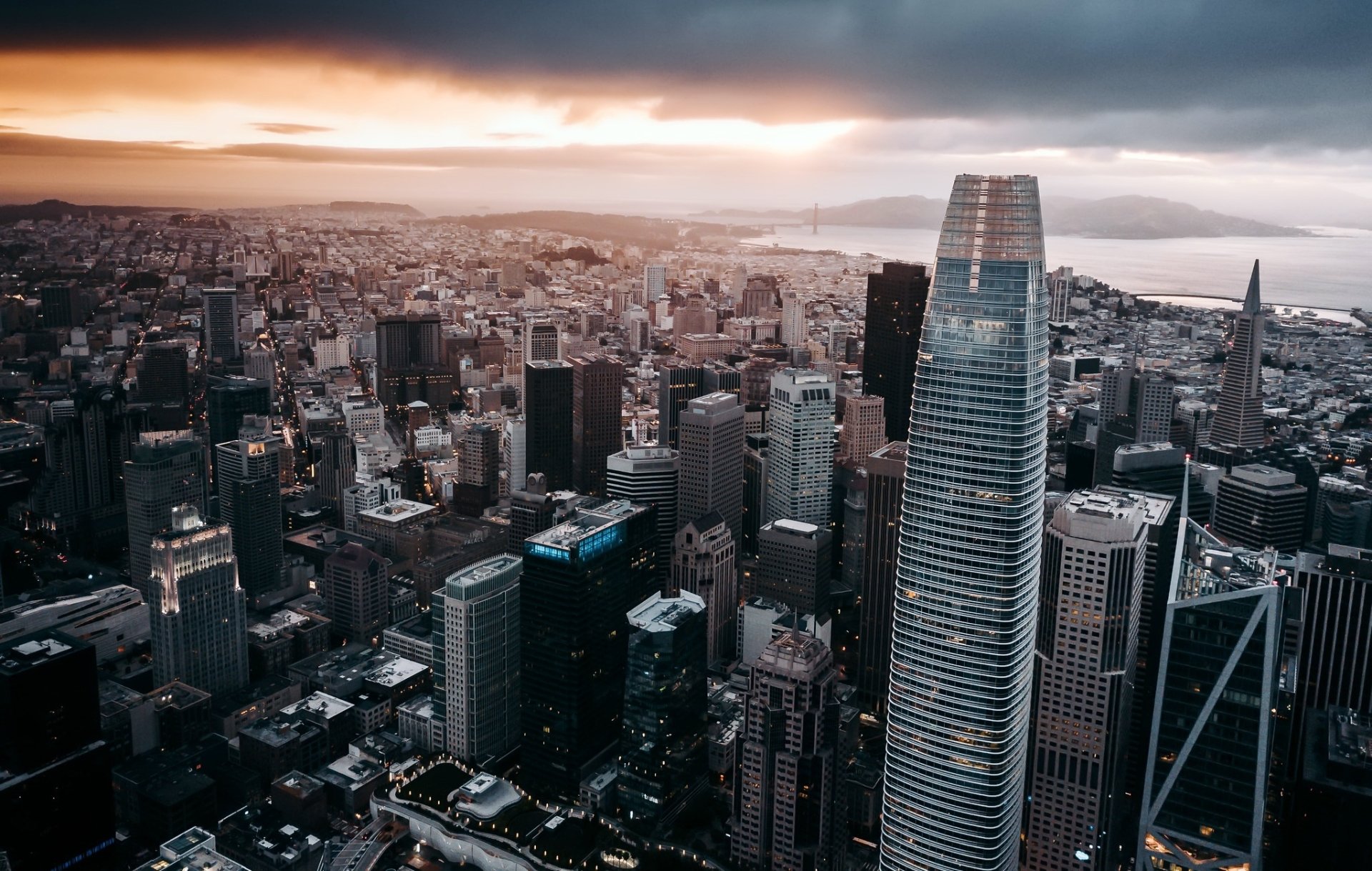 Download Cityscape Skyscraper Building USA City Man Made San Francisco ...