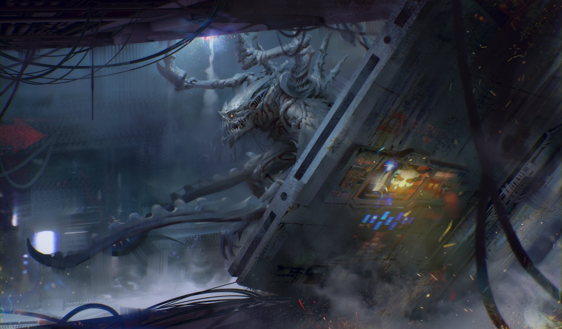 Download Dark Demon 4k Ultra HD Wallpaper