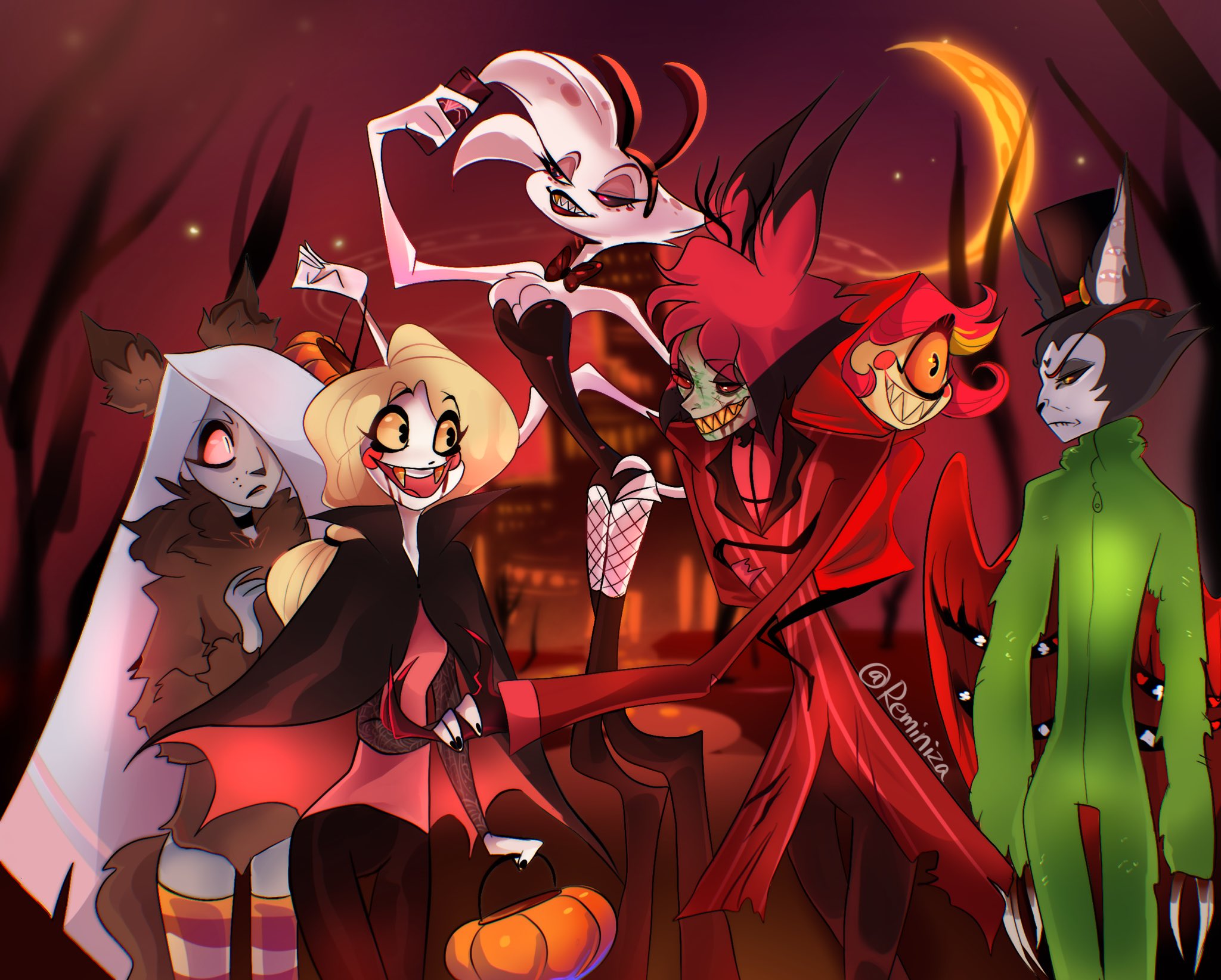 Hazbin Hotel HD Wallpaper by reminiza