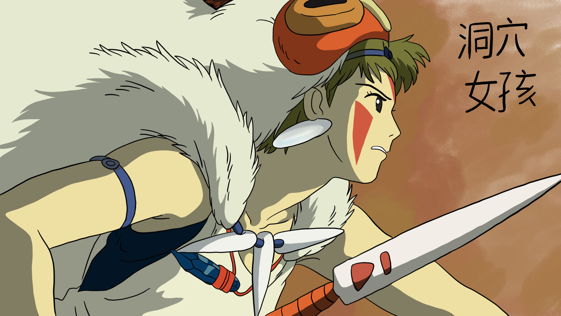 Download Anime Princess Mononoke 4k Ultra HD Wallpaper by abedinayan05