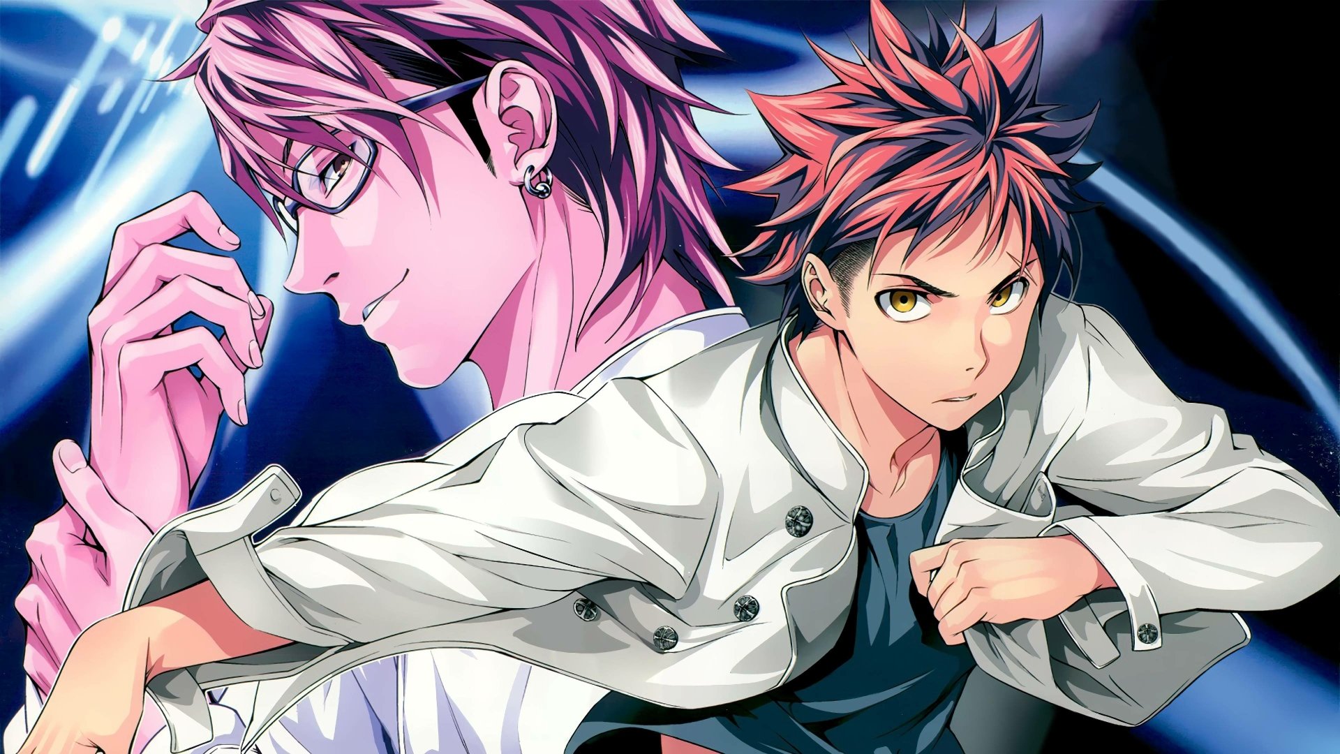 Food Wars 4K — Sōma Yukihira & Kojirō Shinomiya: Culinary Showdown