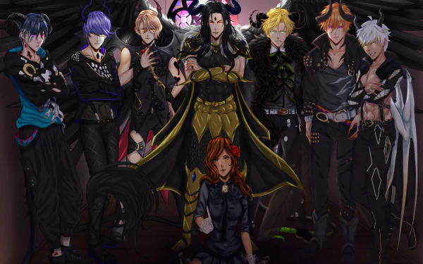 Download Video Game Obey Me! Shall We Date HD Wallpaper