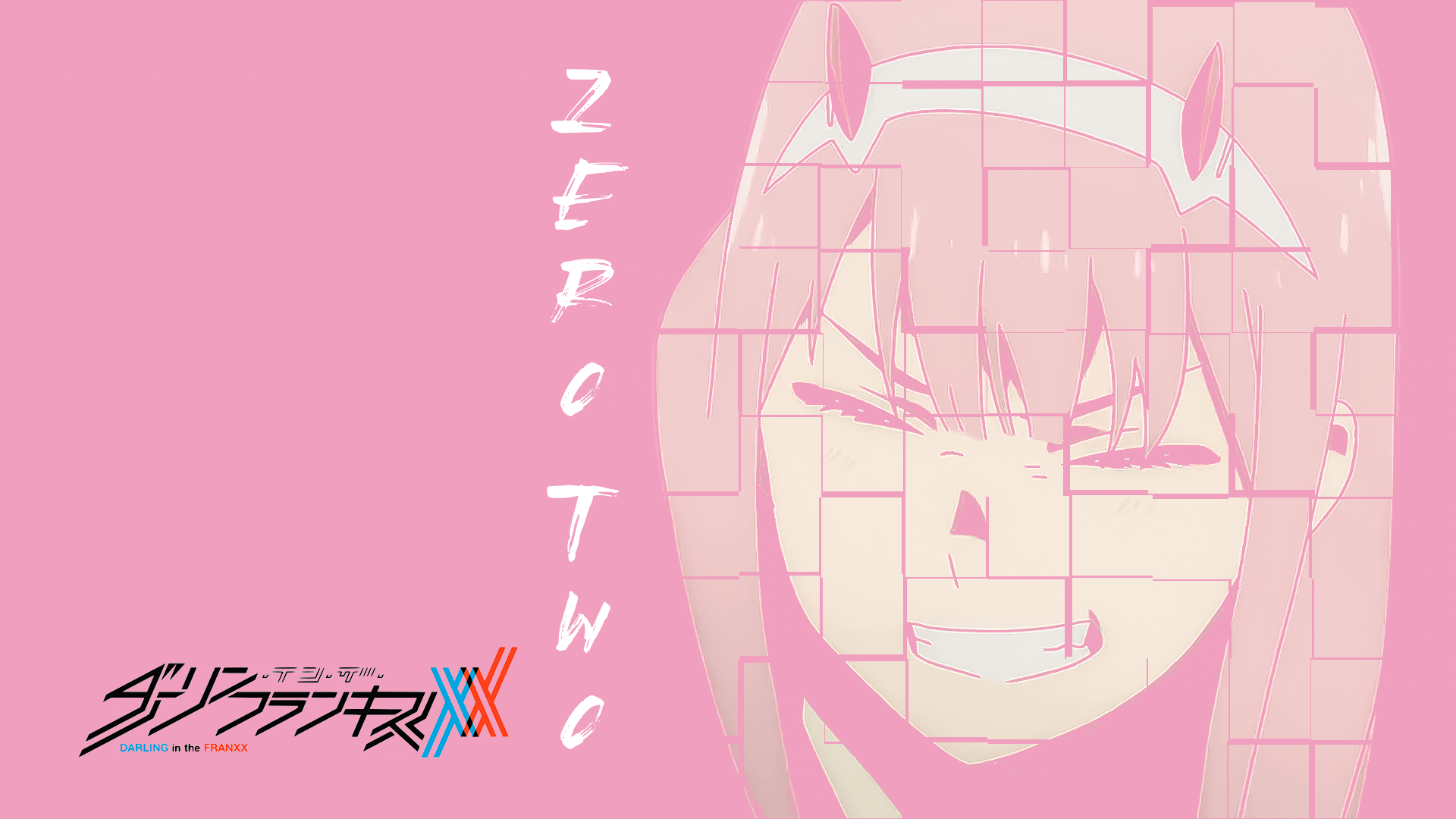 Zero Two HD Wallpaper | Pink Anime Art from Darling in the FranXX by ...