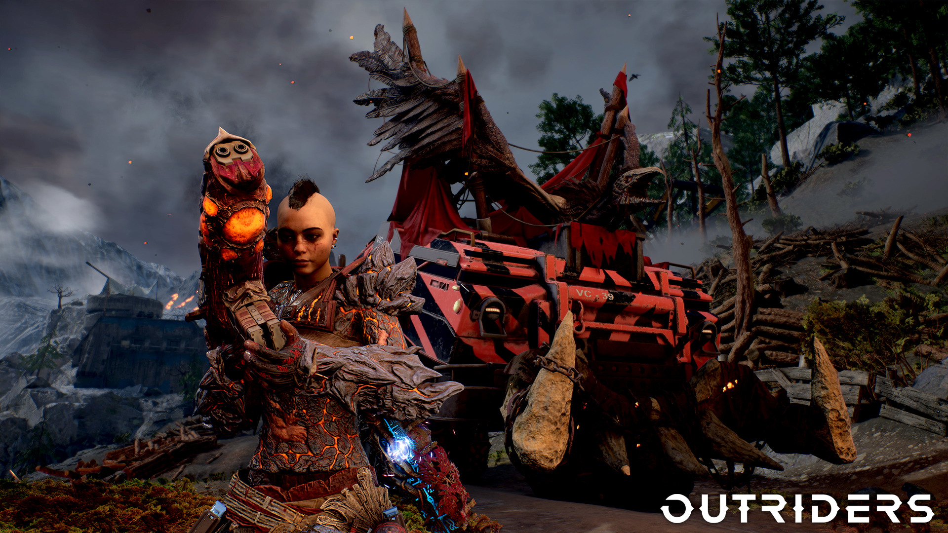 Download Outriders (Video Game) Video Game Outriders HD Wallpaper