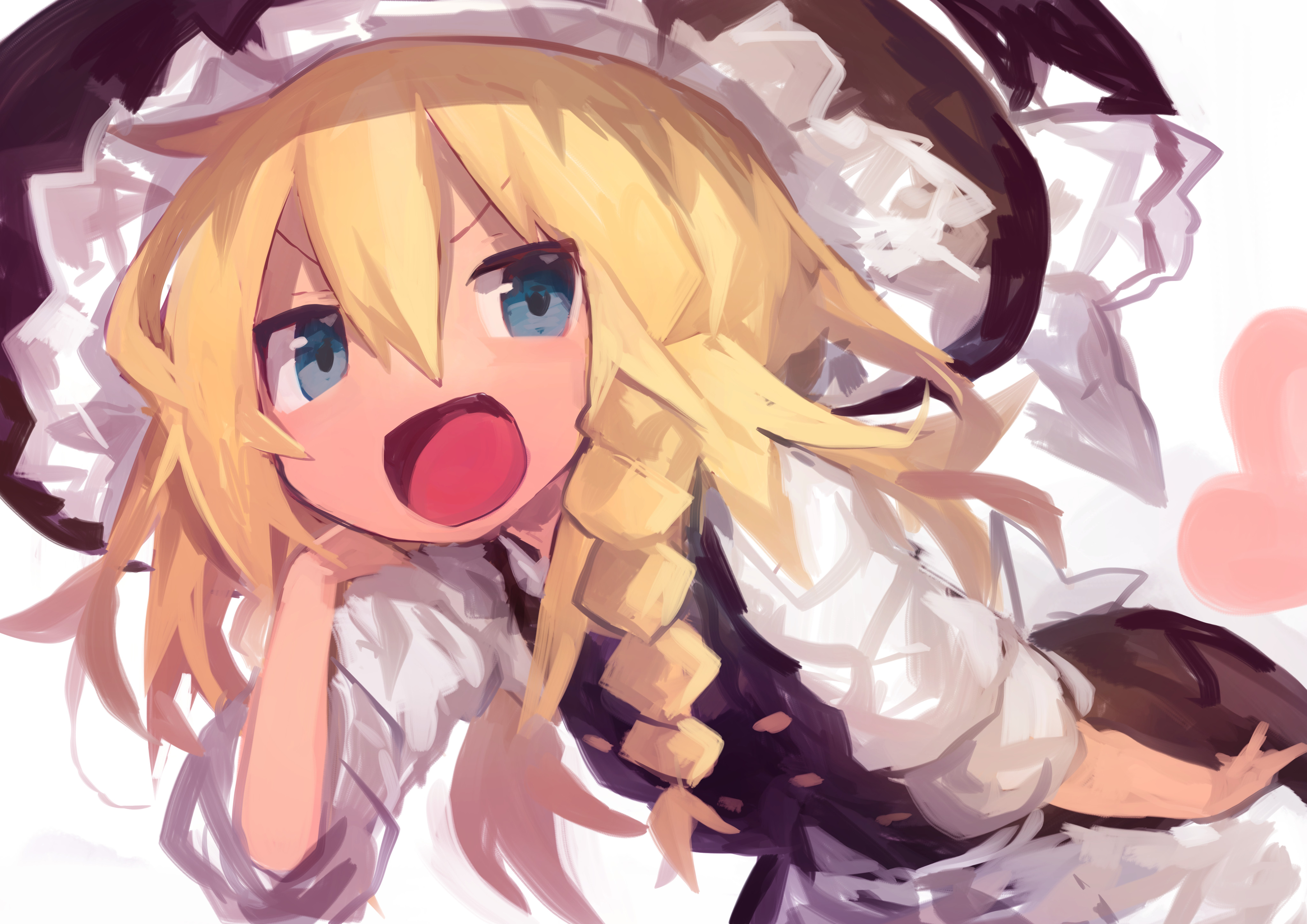 Download Marisa Kirisame Anime Touhou 4k Ultra HD Wallpaper by カーミン